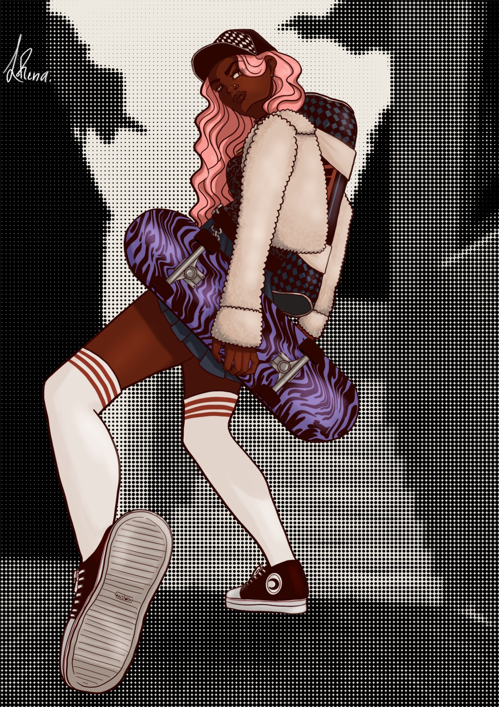 ArtStation - Skate girl