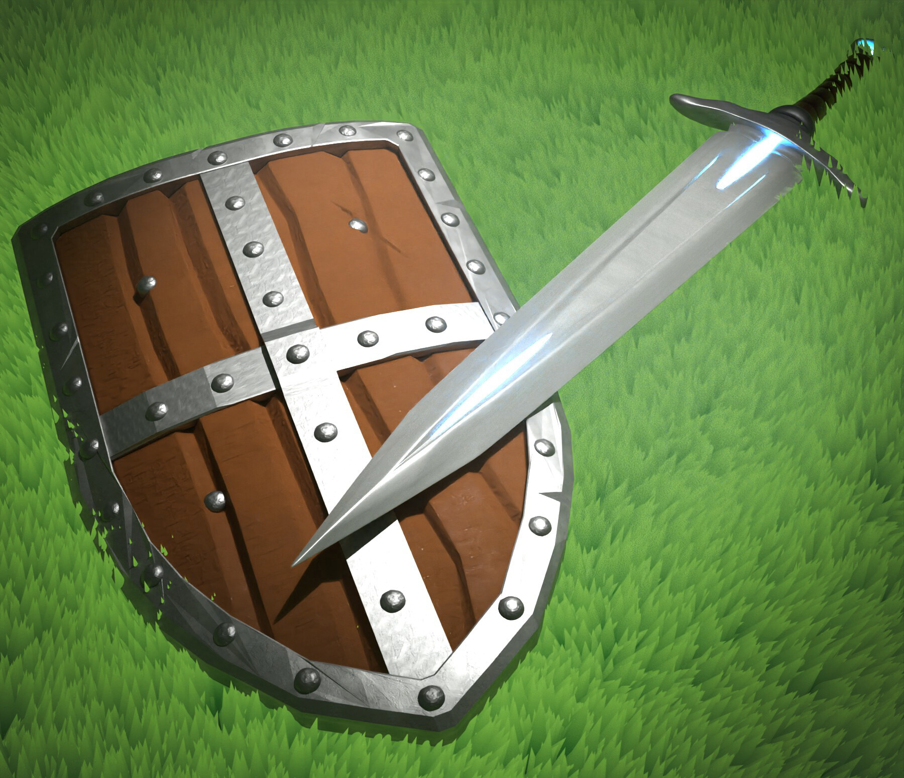 ArtStation - Sword And Shield