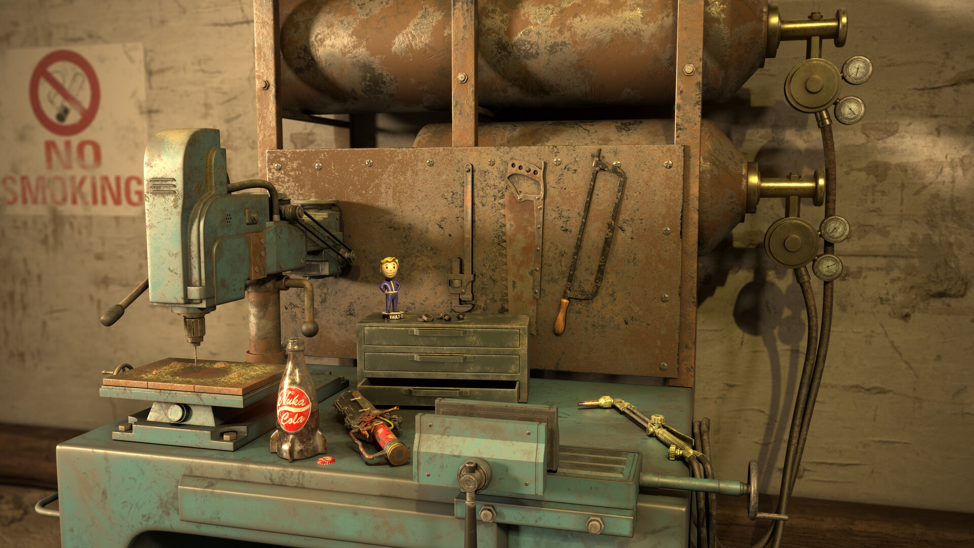 ArtStation - Fallout 4 Weapon Workbench