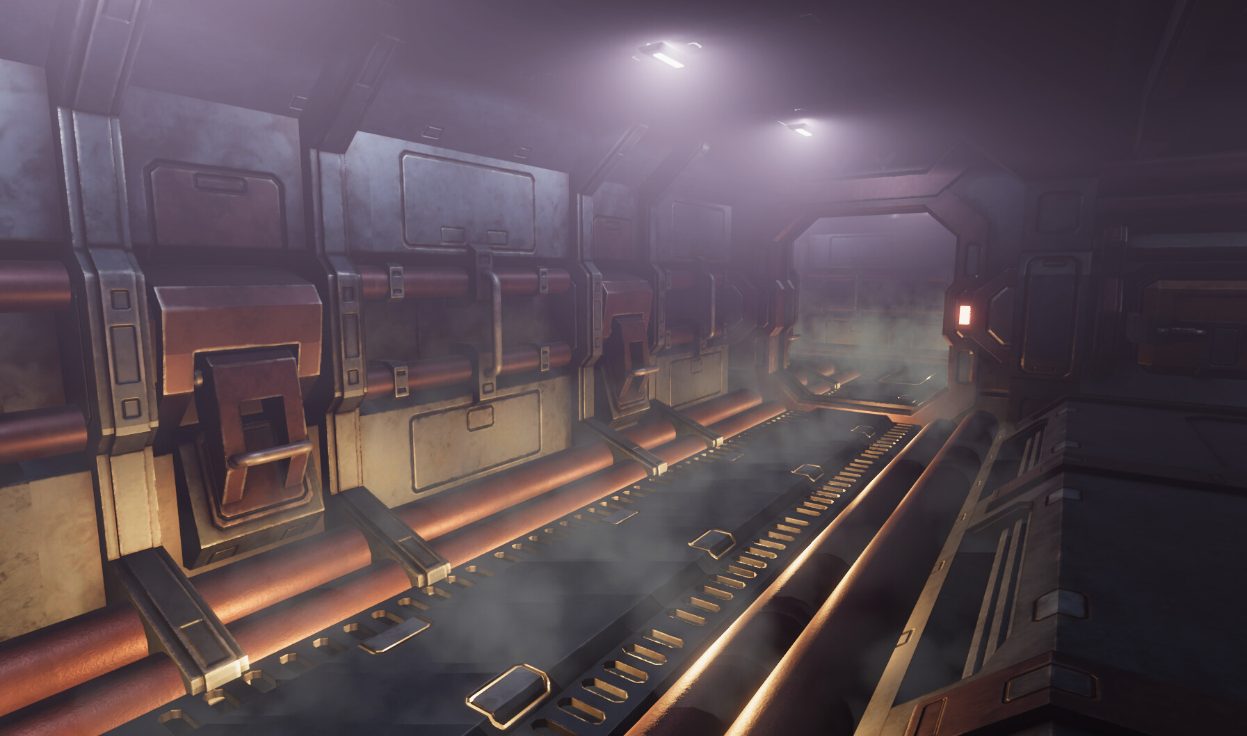 ArtStation - Spaceship Interior