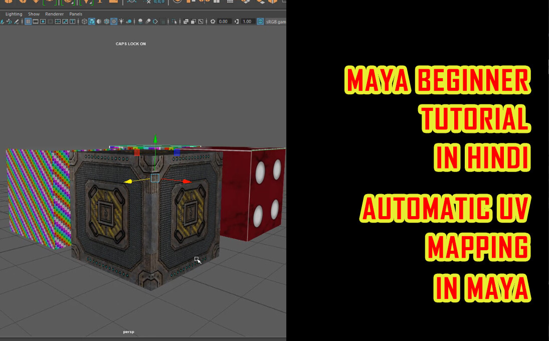 ArtStation - Automatic mapping in maya