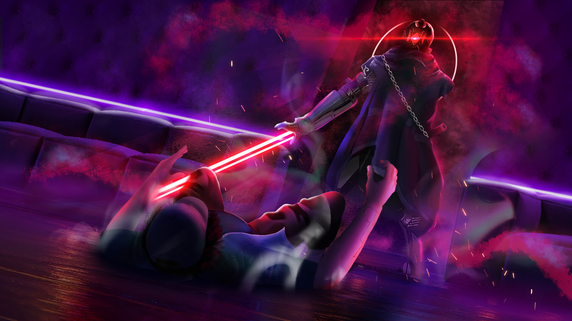 ArtStation - Sci-fi Robot Samurai Concept Art