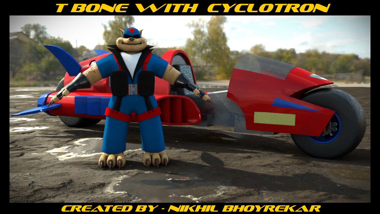 Swat Kats Razor Bike