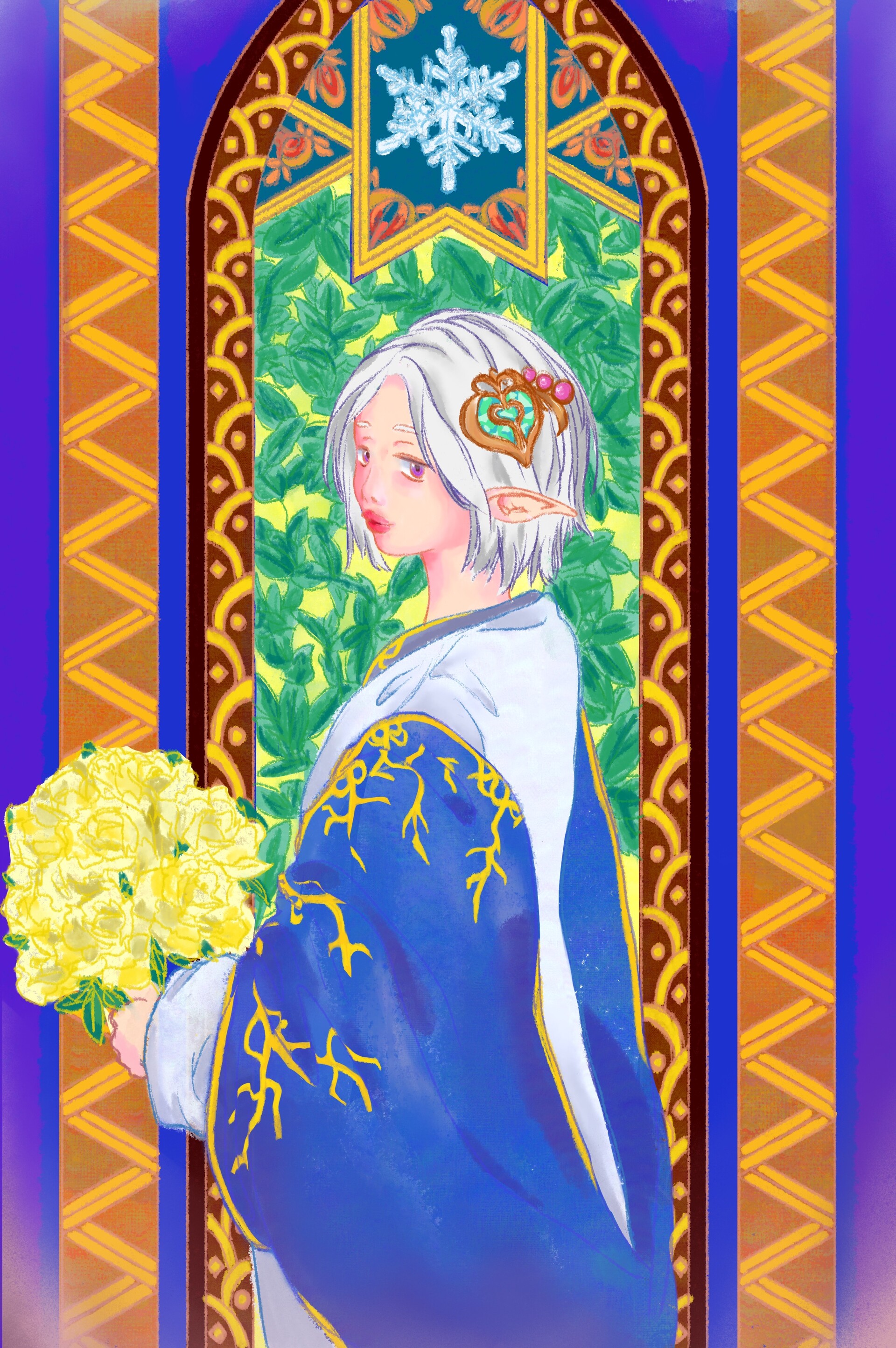 ArtStation - Fryevia Vision Card Design