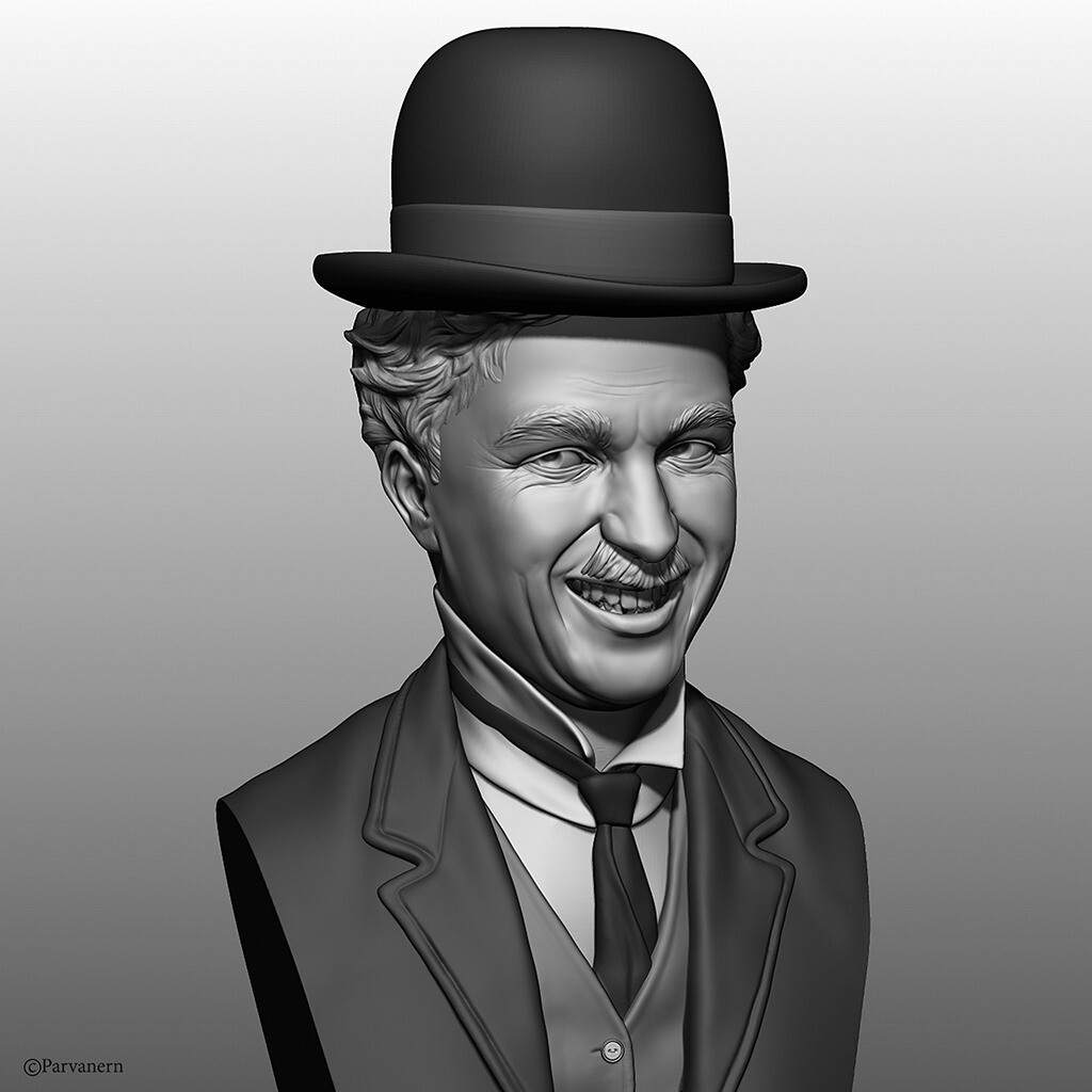 ArtStation - Charlie Chaplin