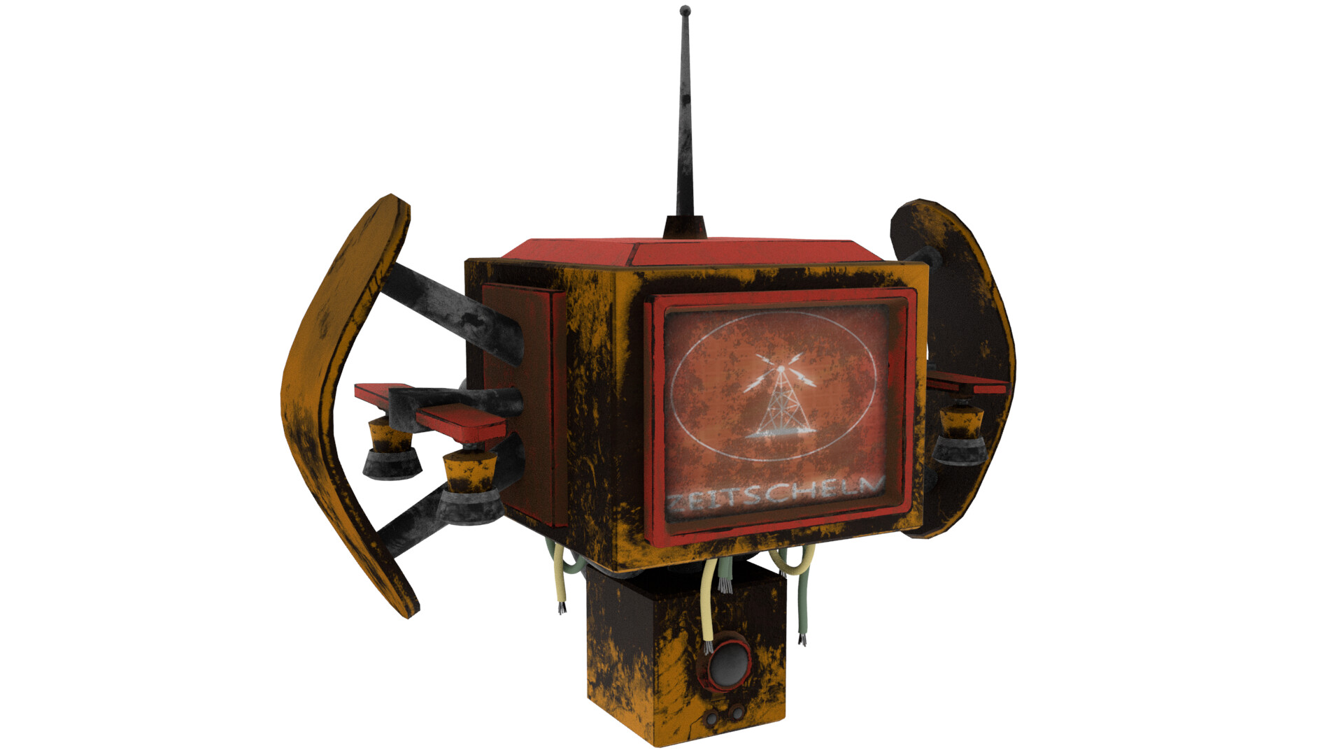 ArtStation - Old Drone Model