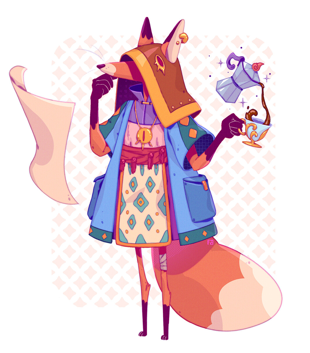 ArtStation - Fox Adventurer