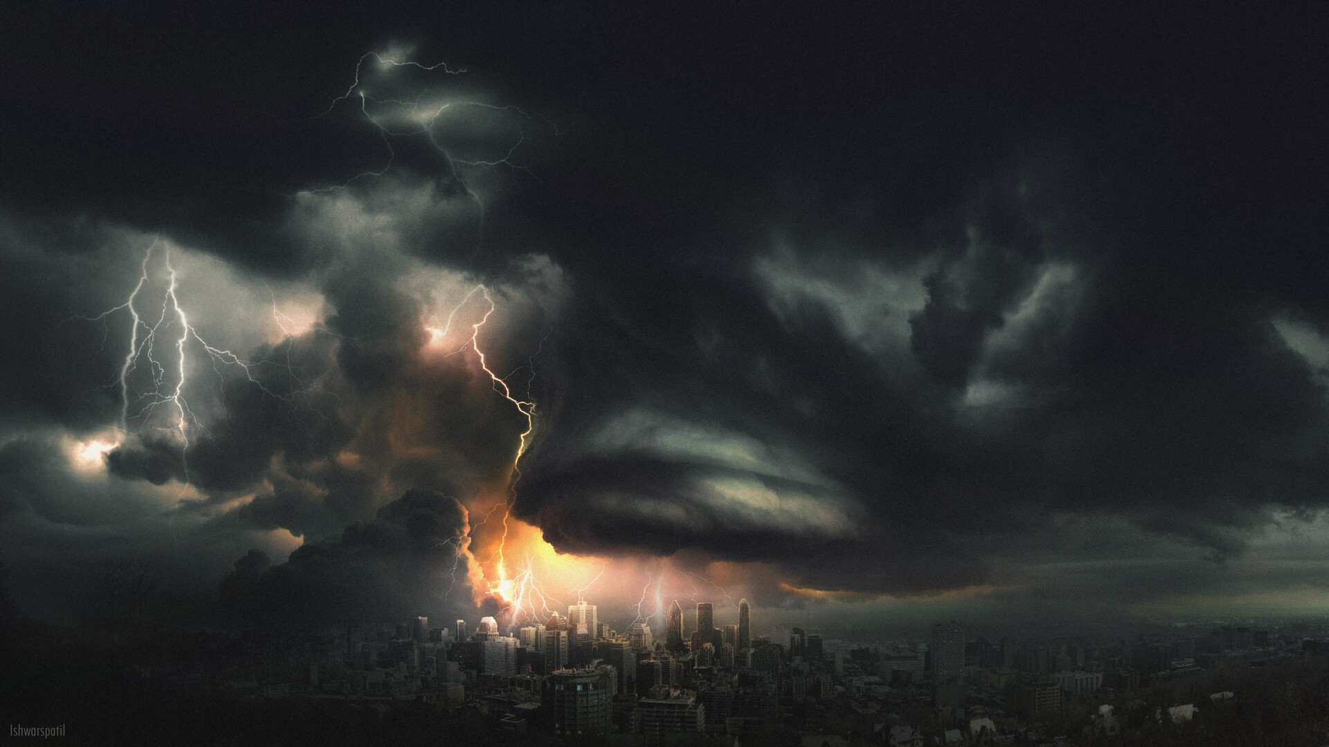 ArtStation - lightning cyclone