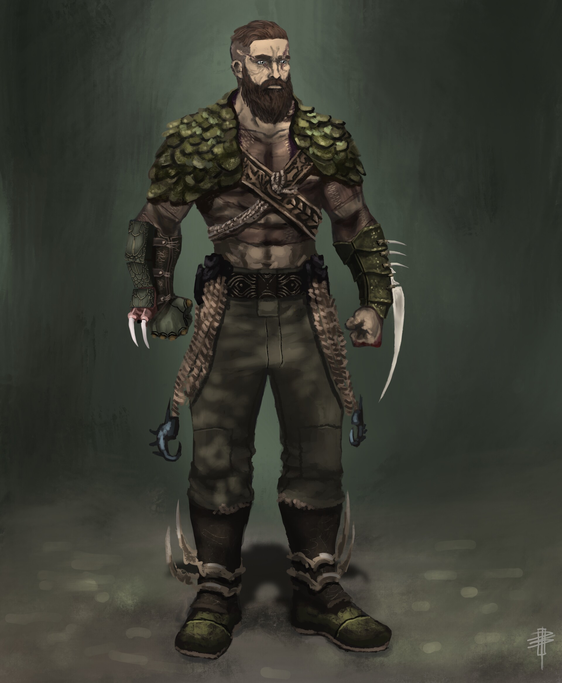 ArtStation - Great Serpent Hunter Concept