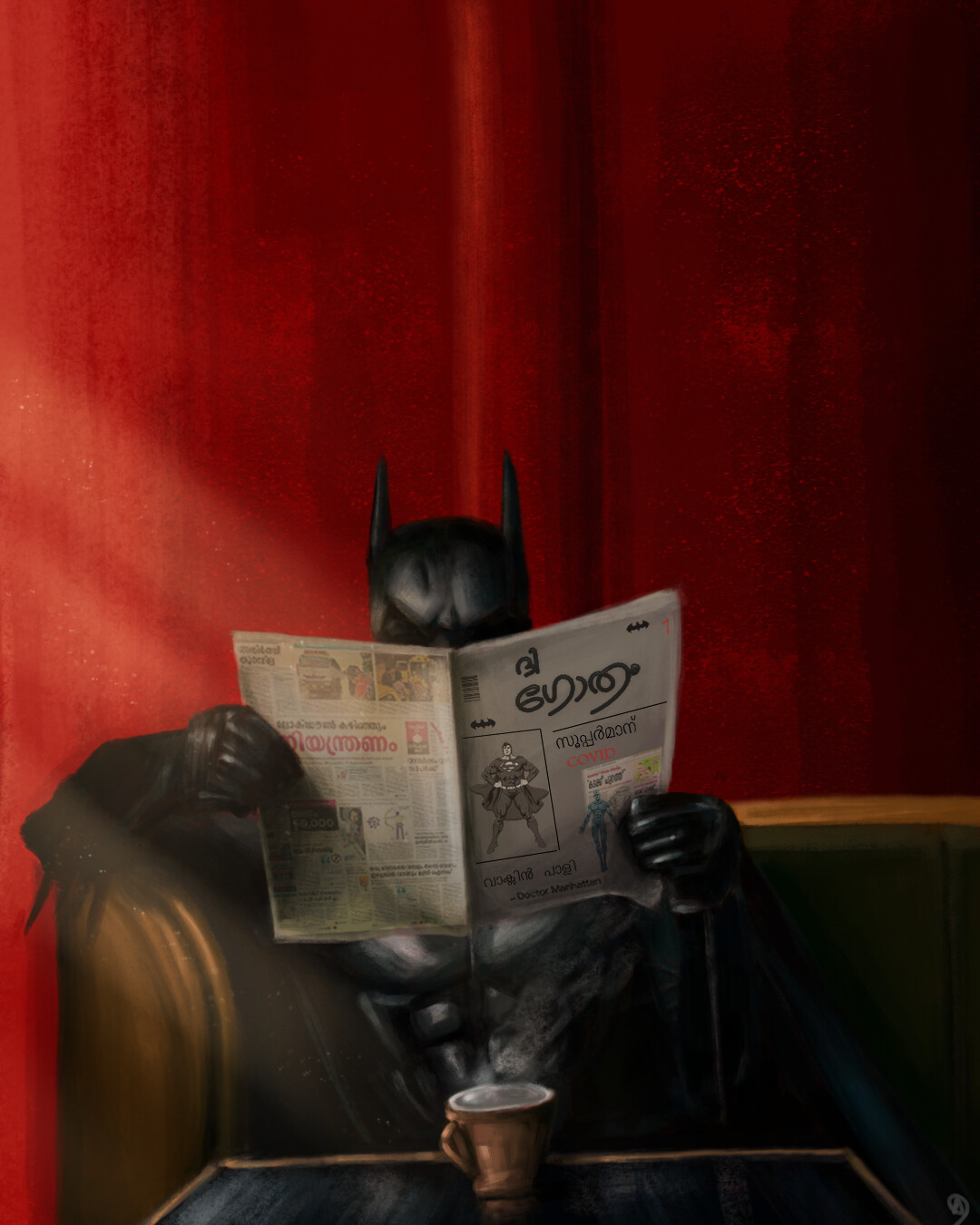 ArtStation - BATMAN CAFE