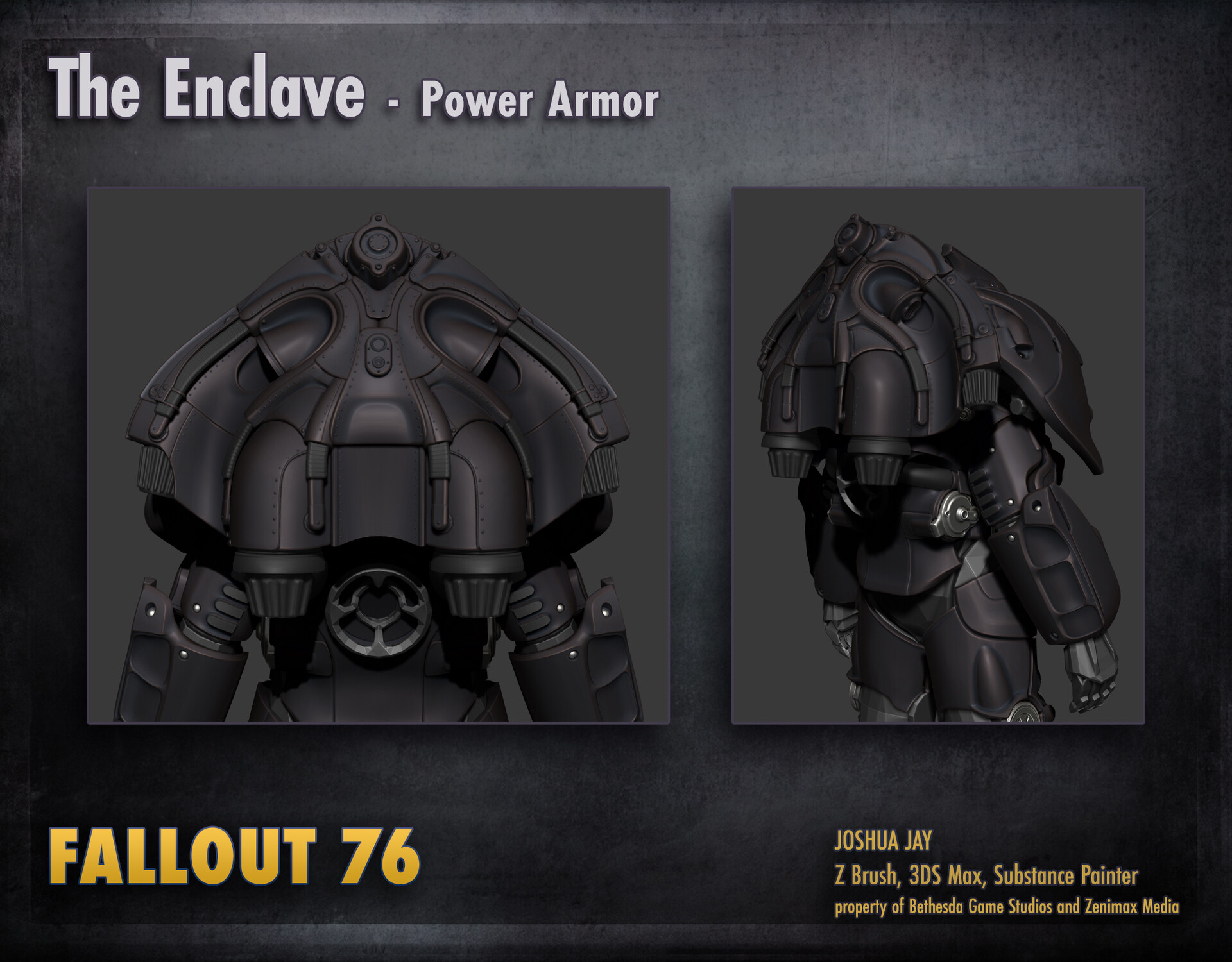 Josh Jay - Fallout 76 Enclave Power Armor