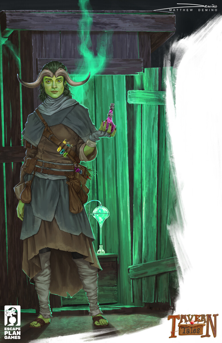 ArtStation - Tavern Tales characters 4