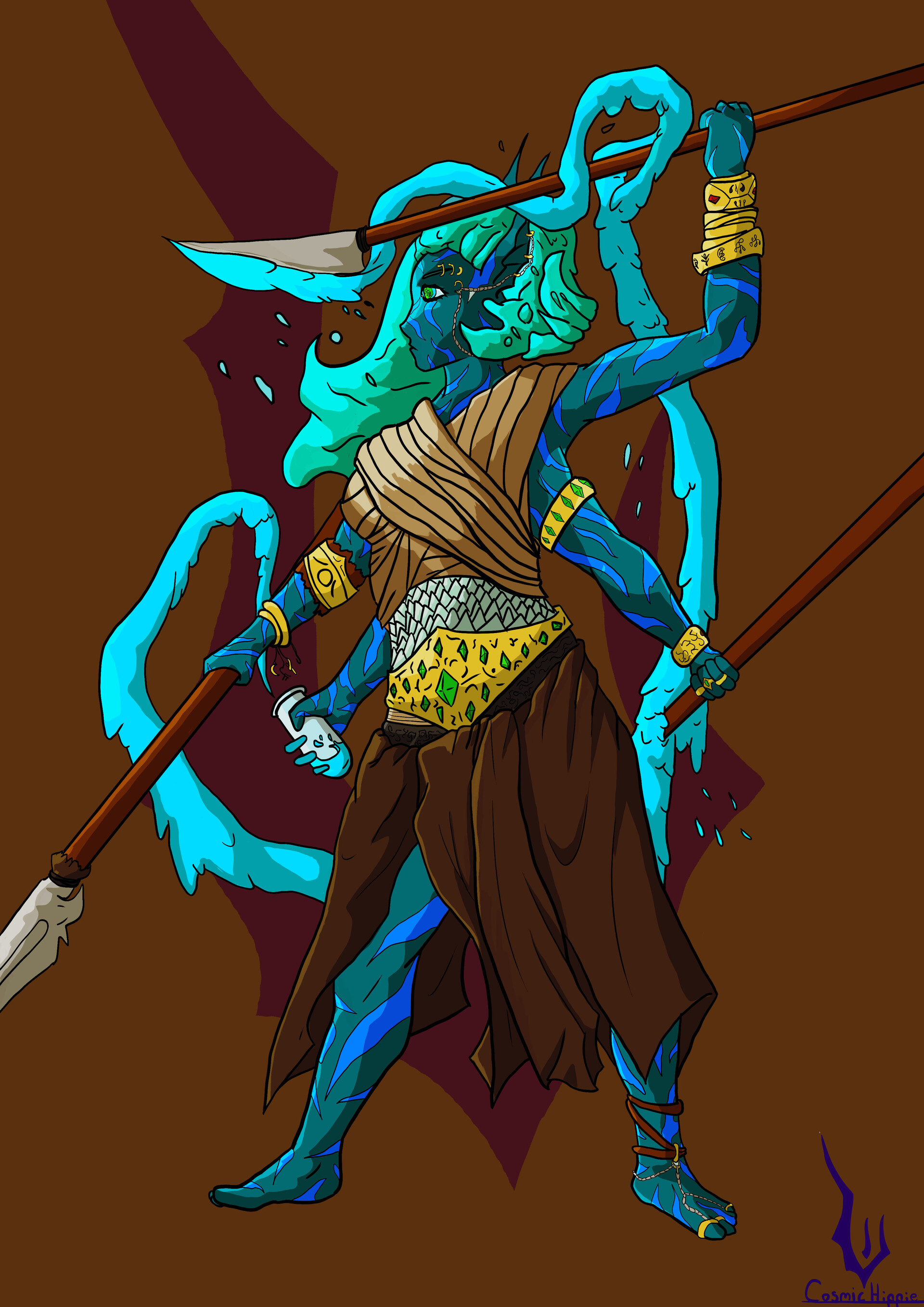 CosmicHippie - SirenSong the Lady of the Tide