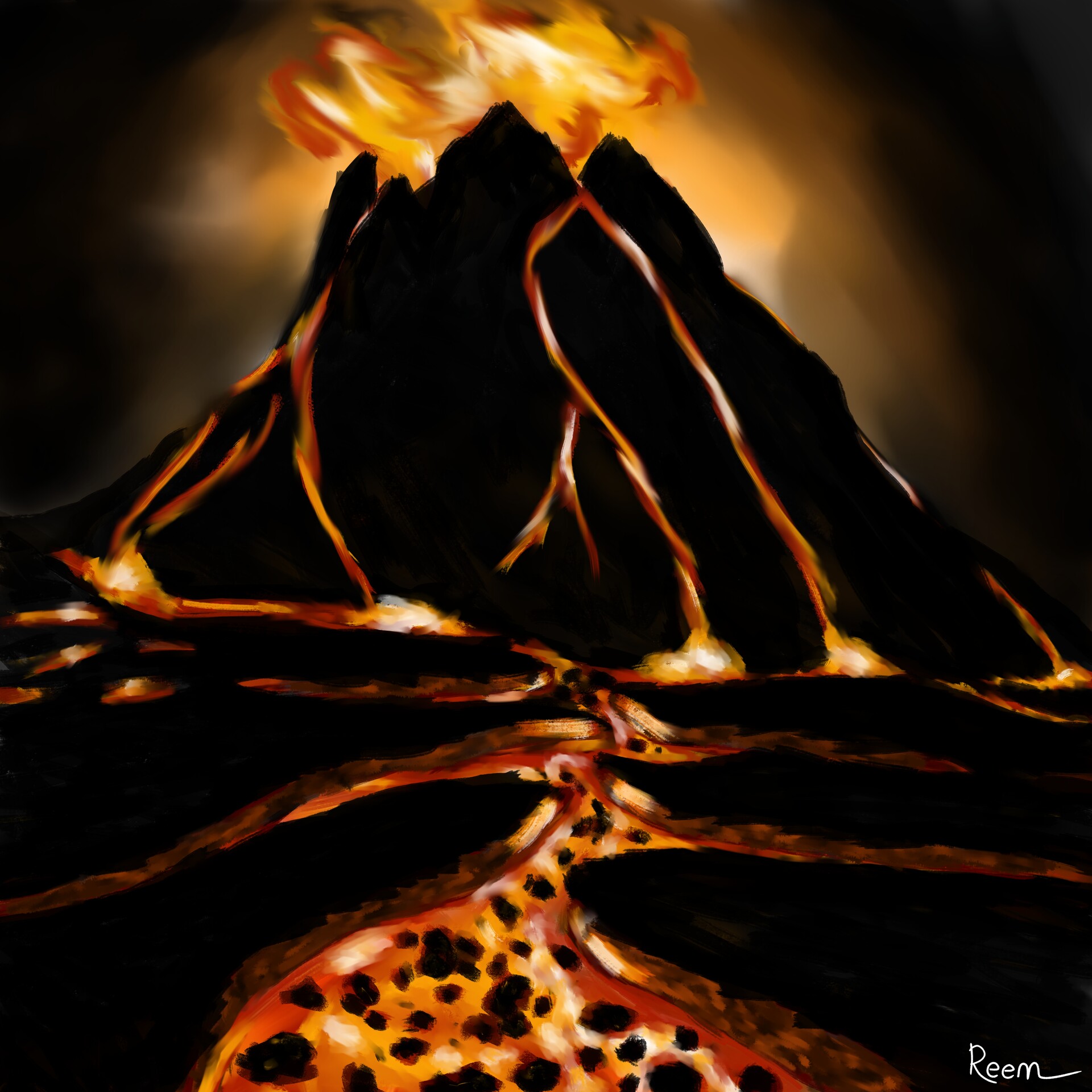 ArtStation - Volcano