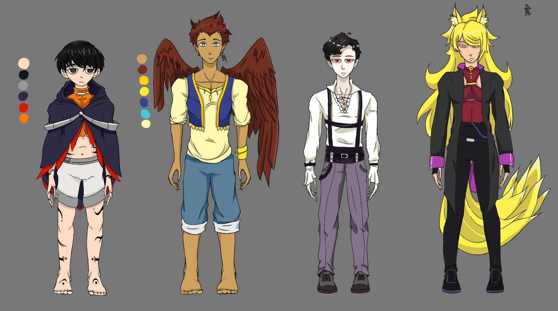 ArtStation - The 4 freaks