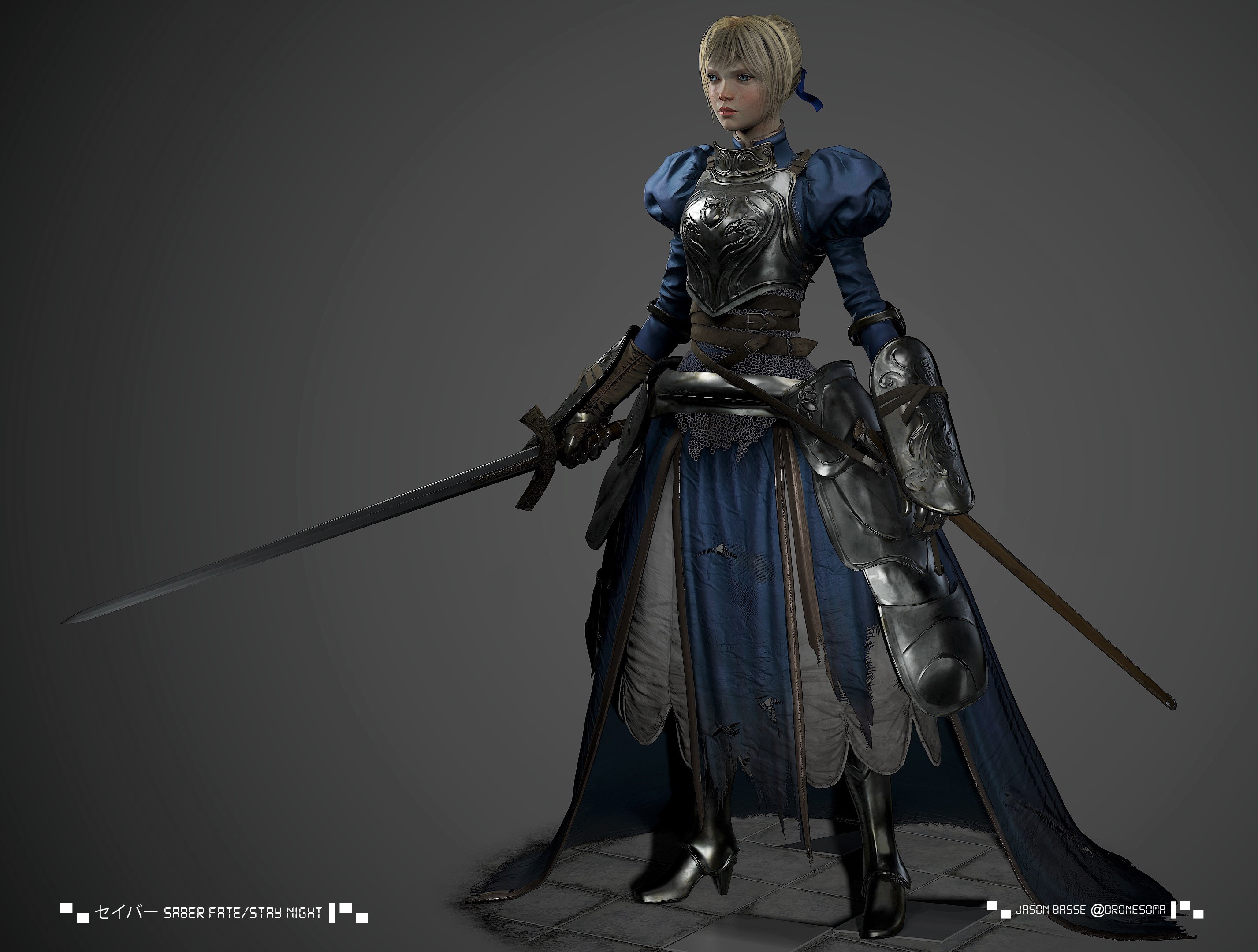 Fate Zero Saber Armor