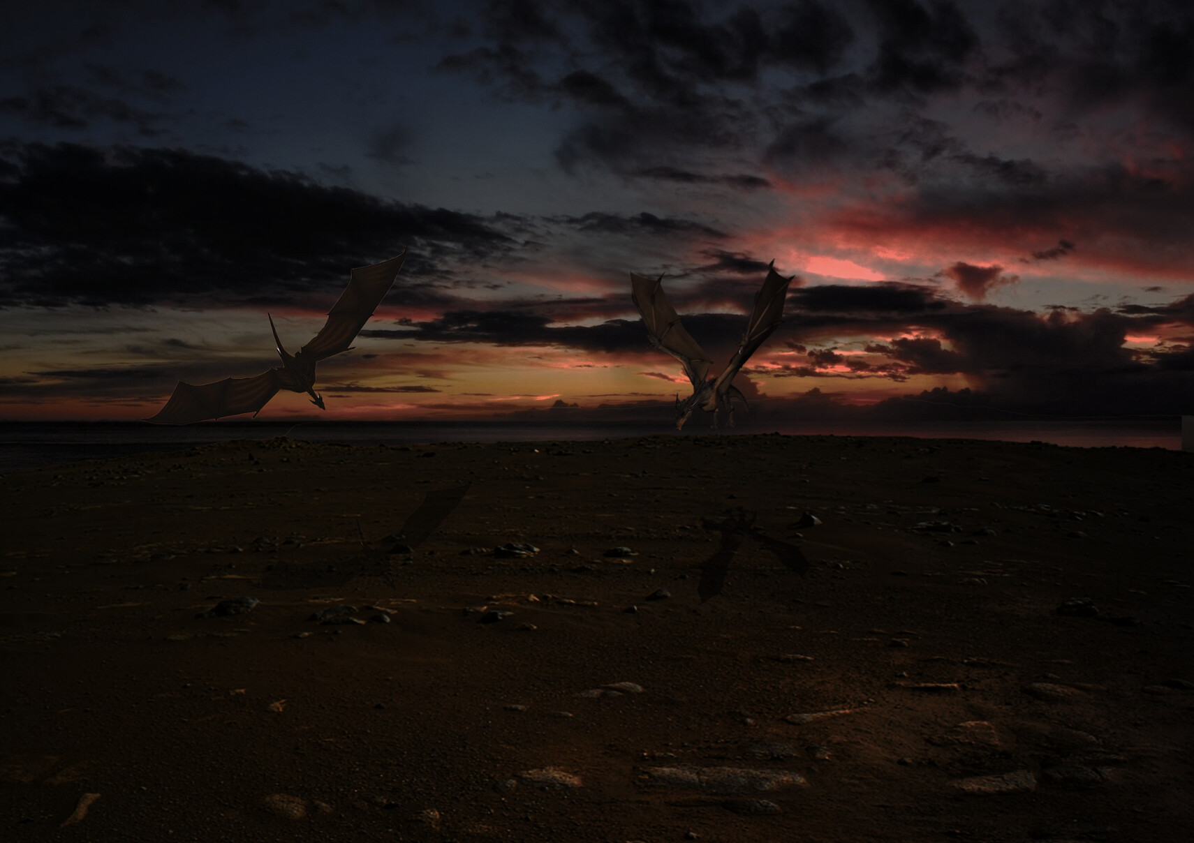 ArtStation - Dragons on Mars