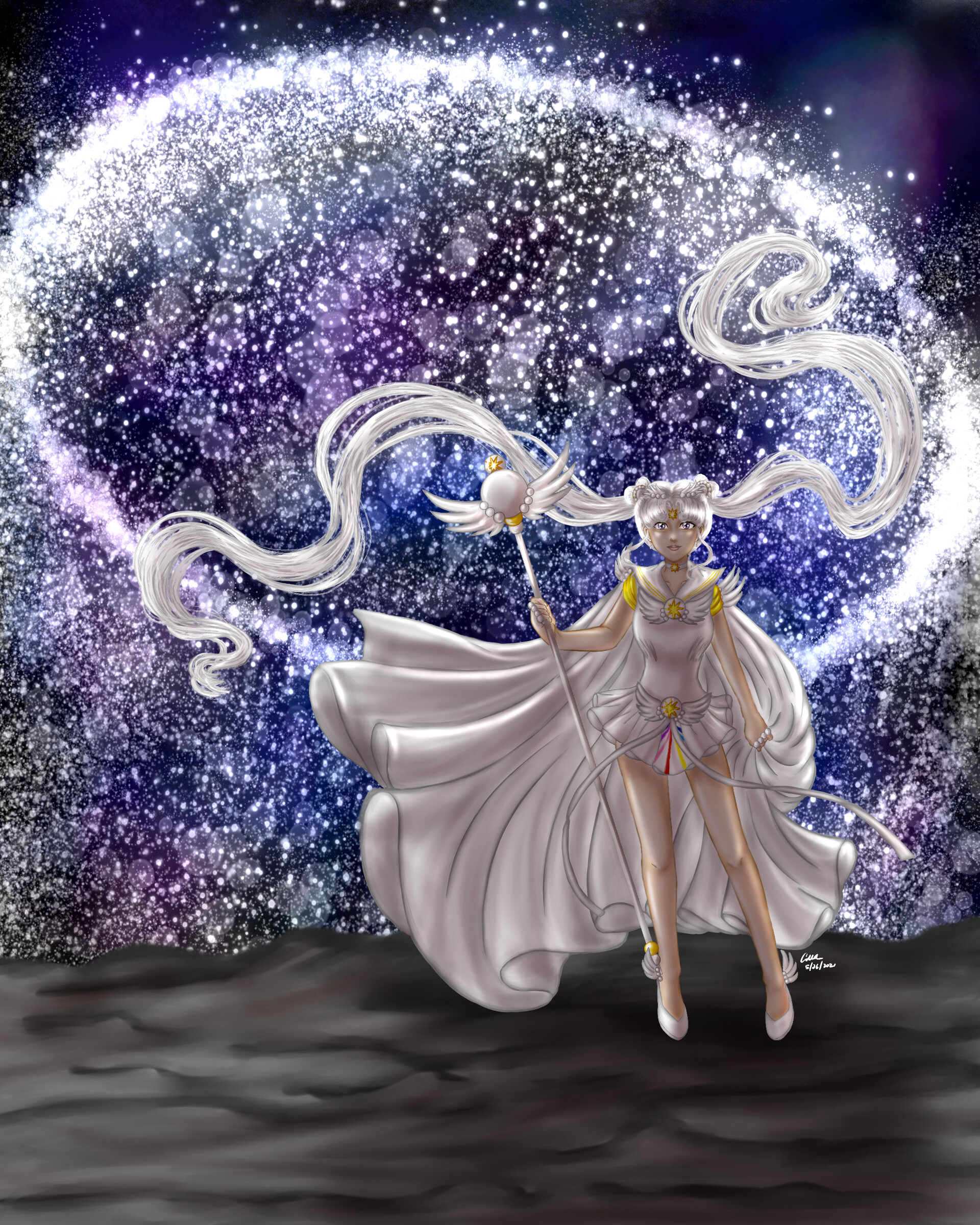 ArtStation - At the Galaxy Cauldron