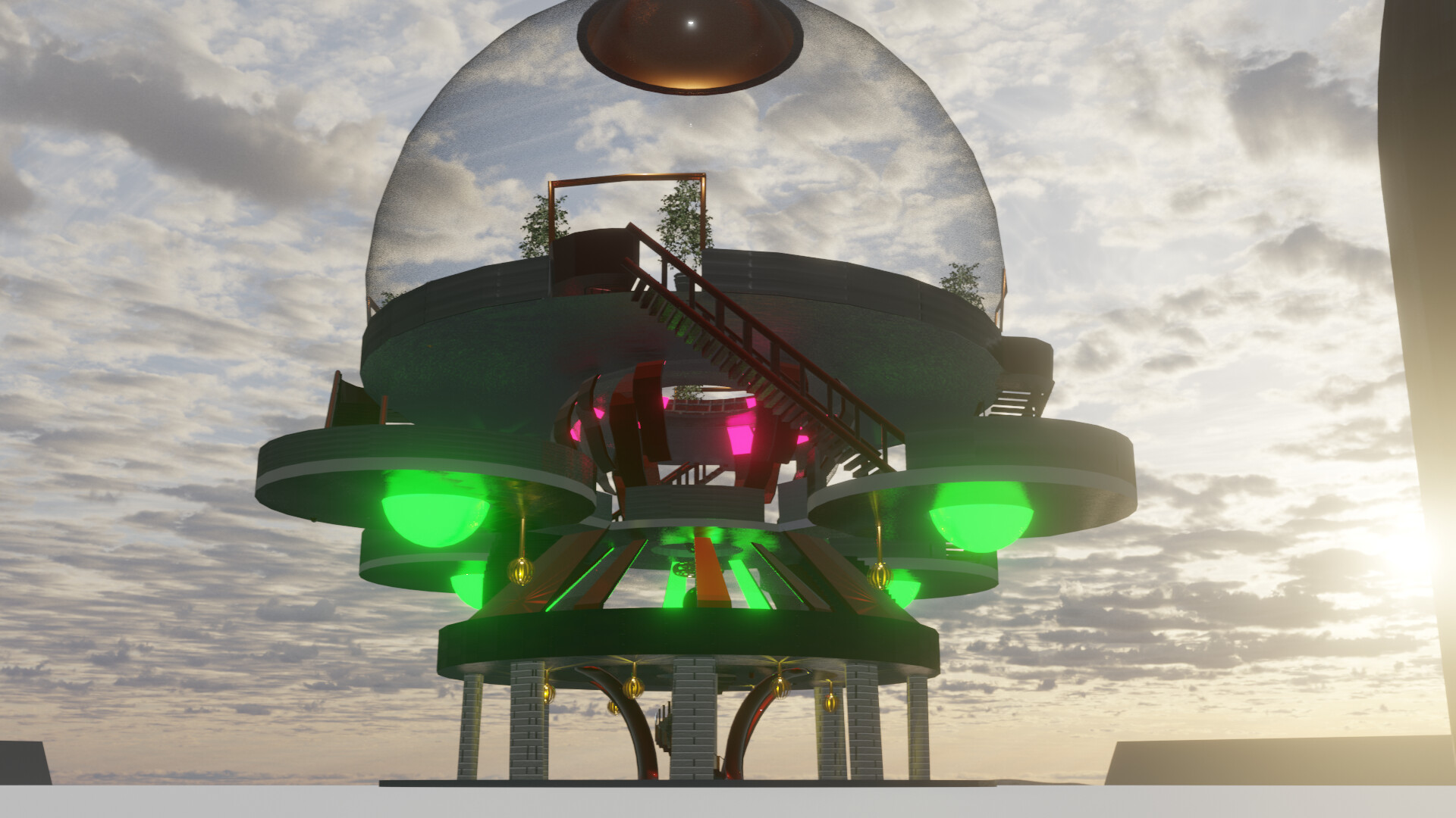 ArtStation - Tomorrowland Towers, part 2 fortnitae battle zone