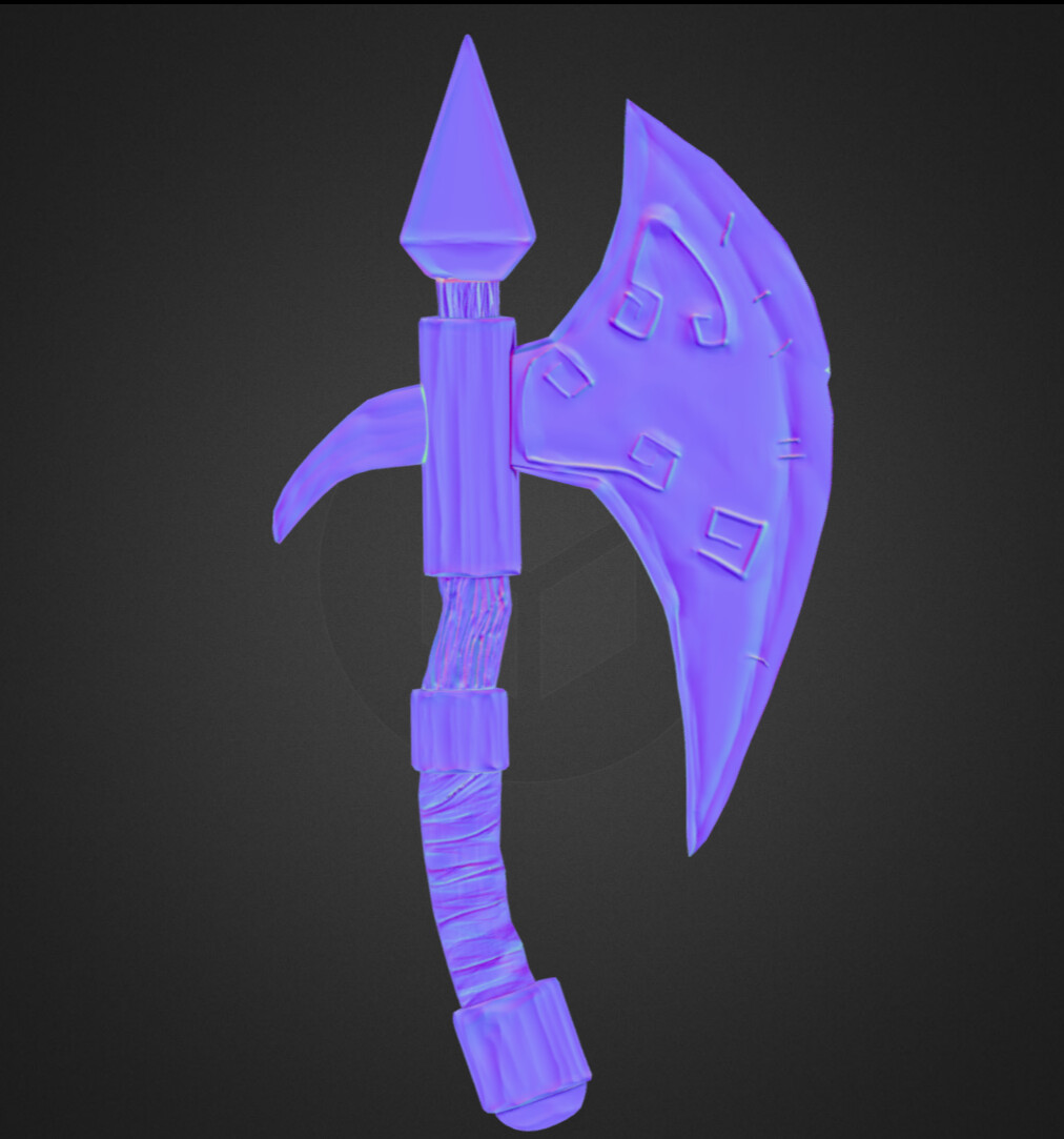 Amin Adukov - Stylized Axe