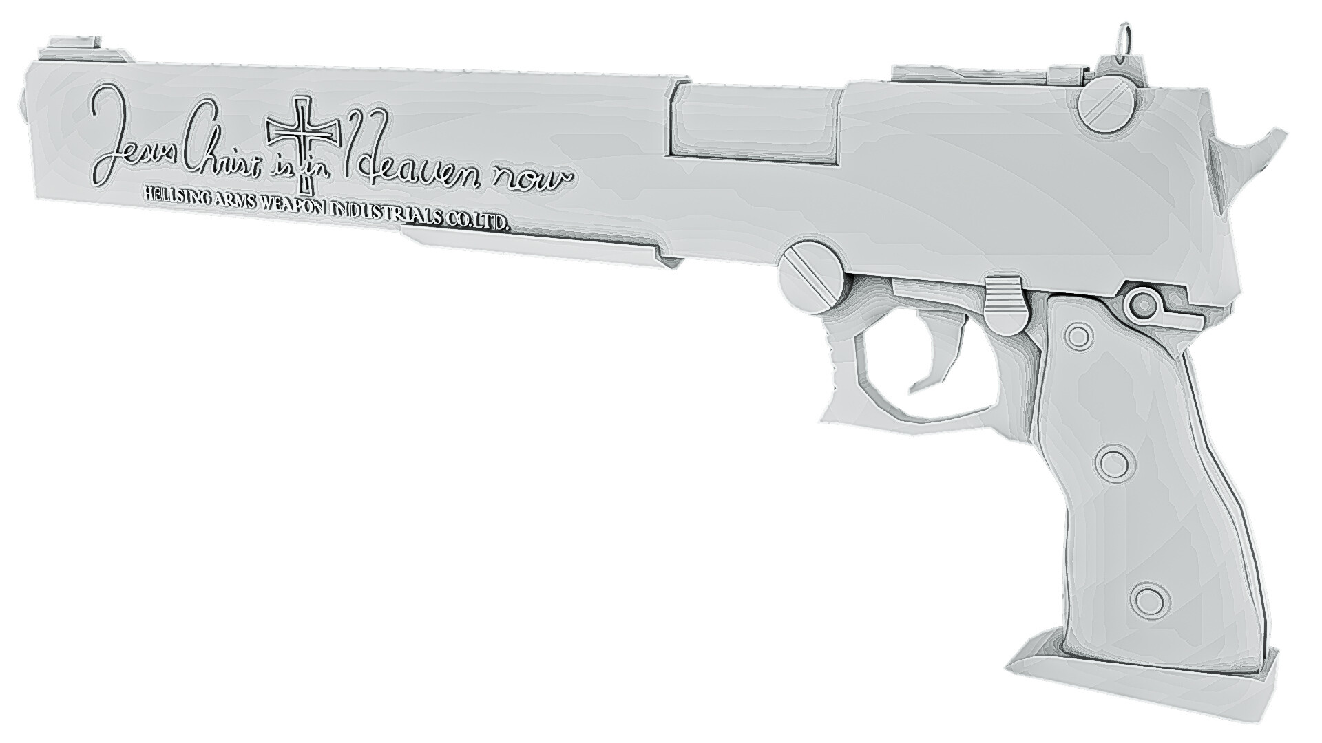 hellsing ultimate alucard guns