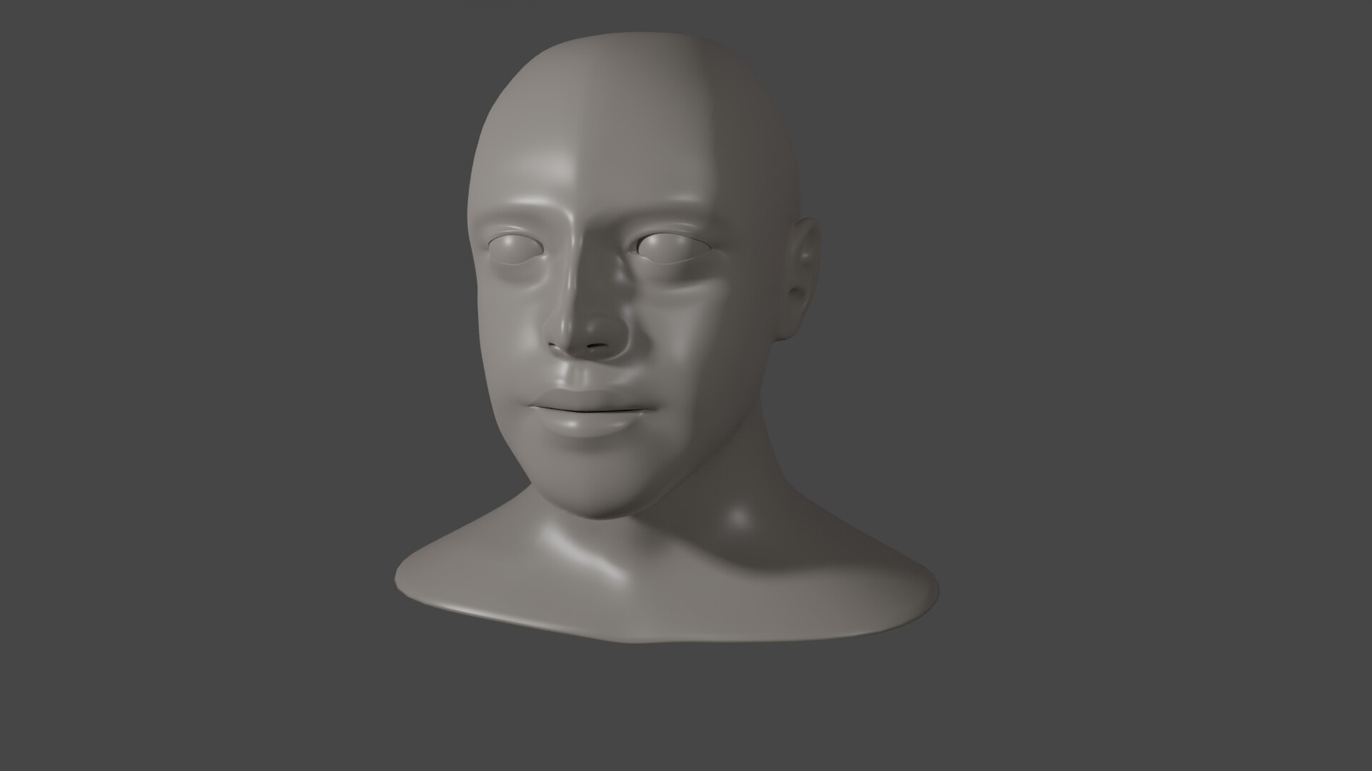 ArtStation - Human head modeling 3d