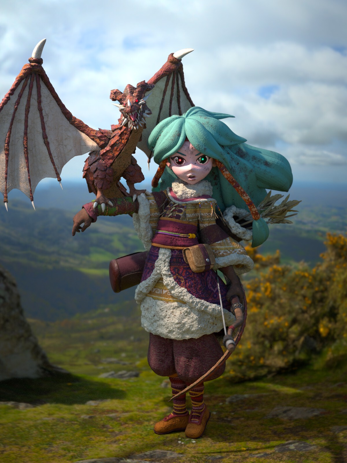 ArtStation - Dragon Tamer