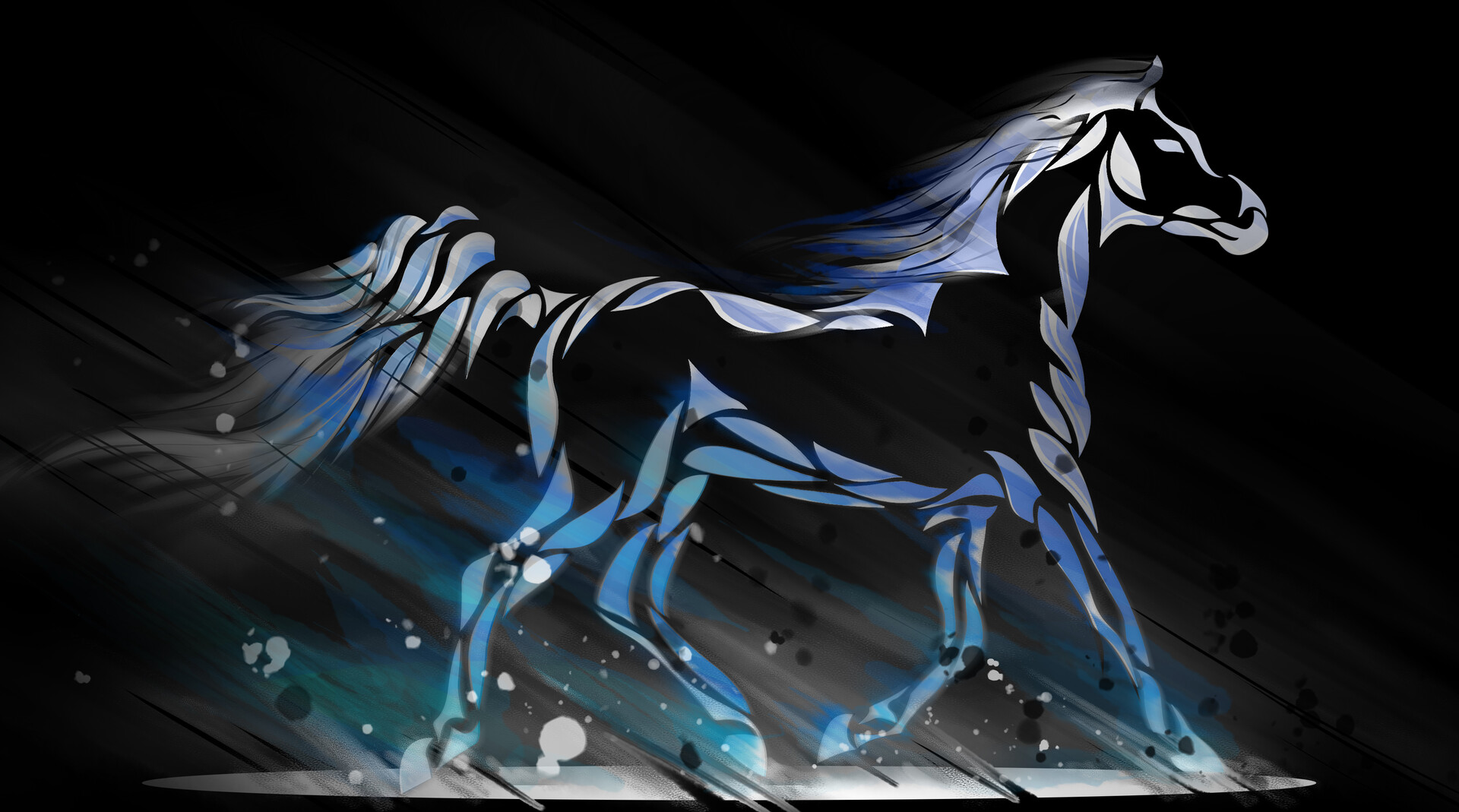 ArtStation - Night horse