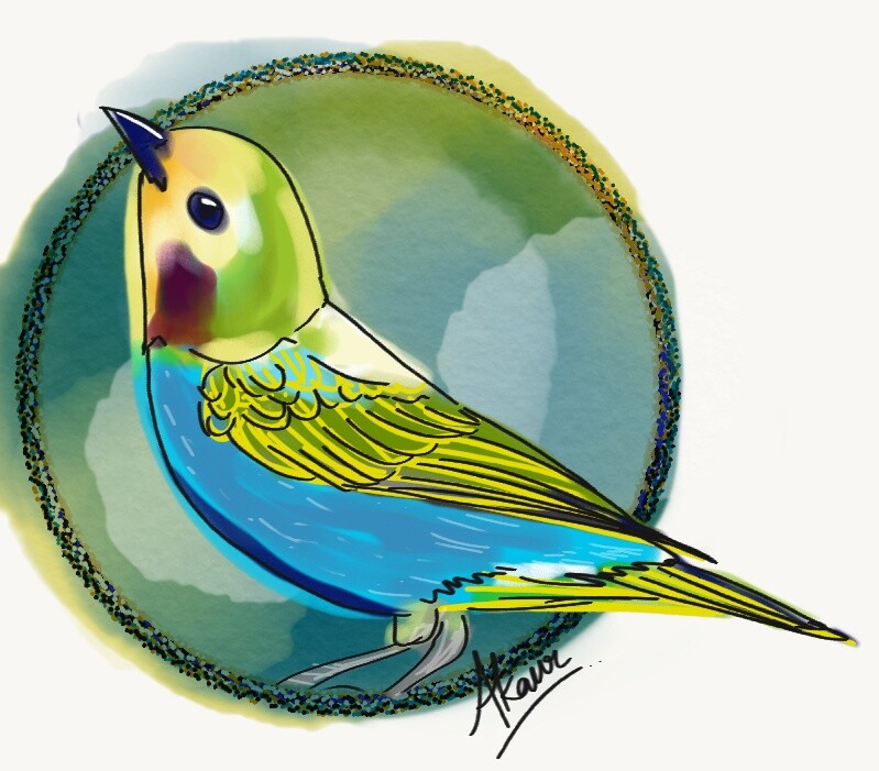 ArtStation - Bird and Symbol