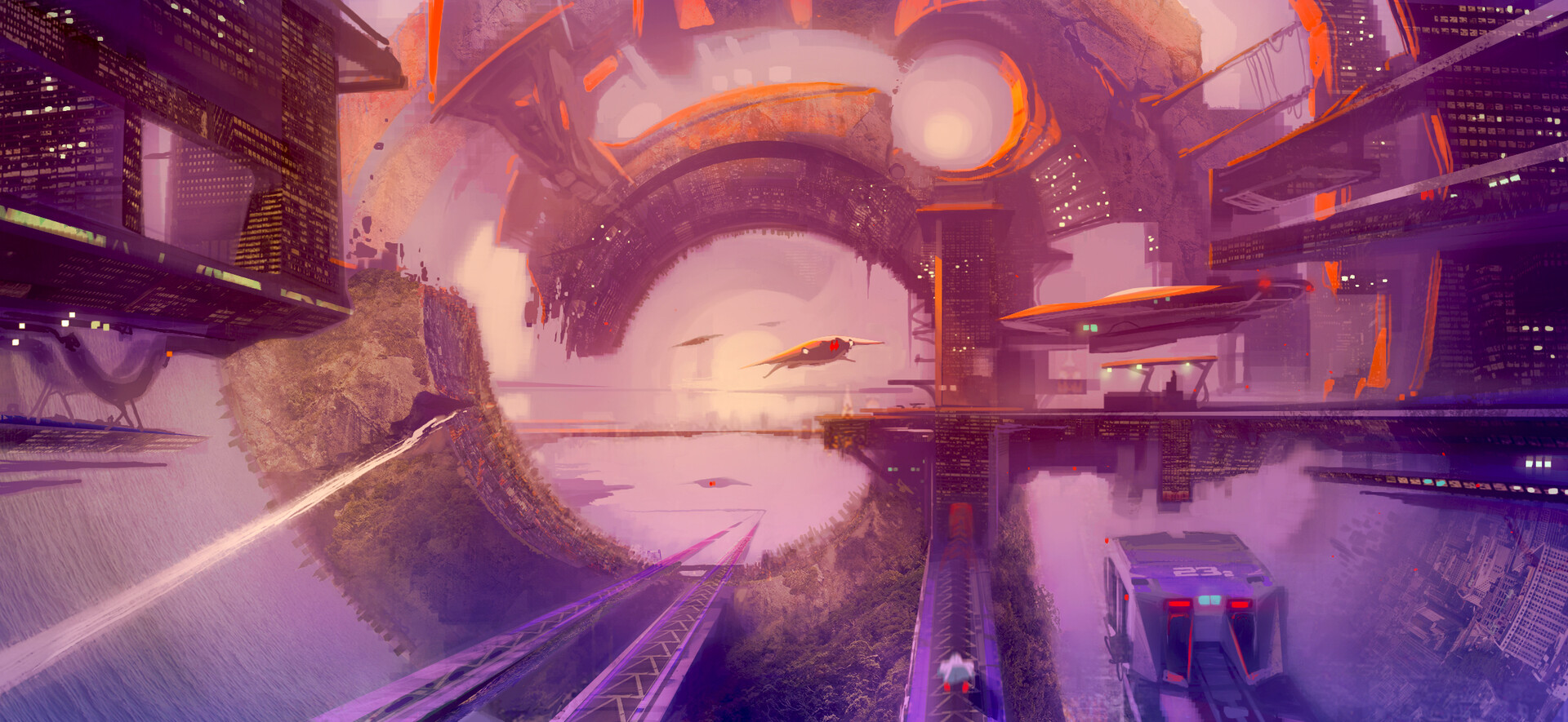 ArtStation - City at ohm