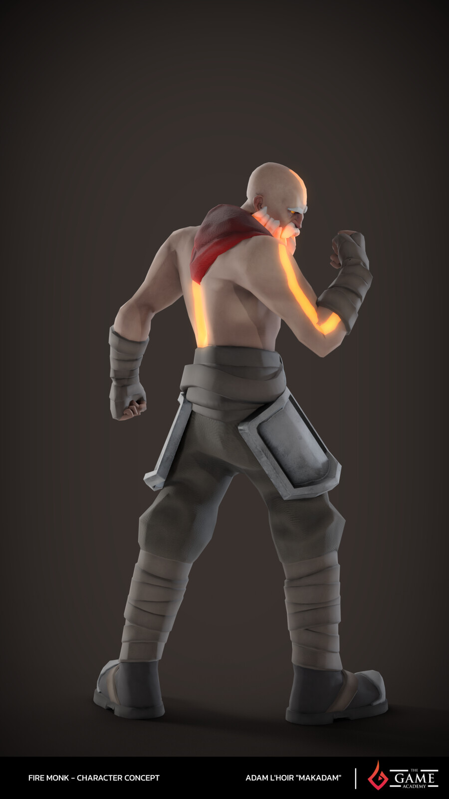 Adam L'Hoir - Character - Fire Monk