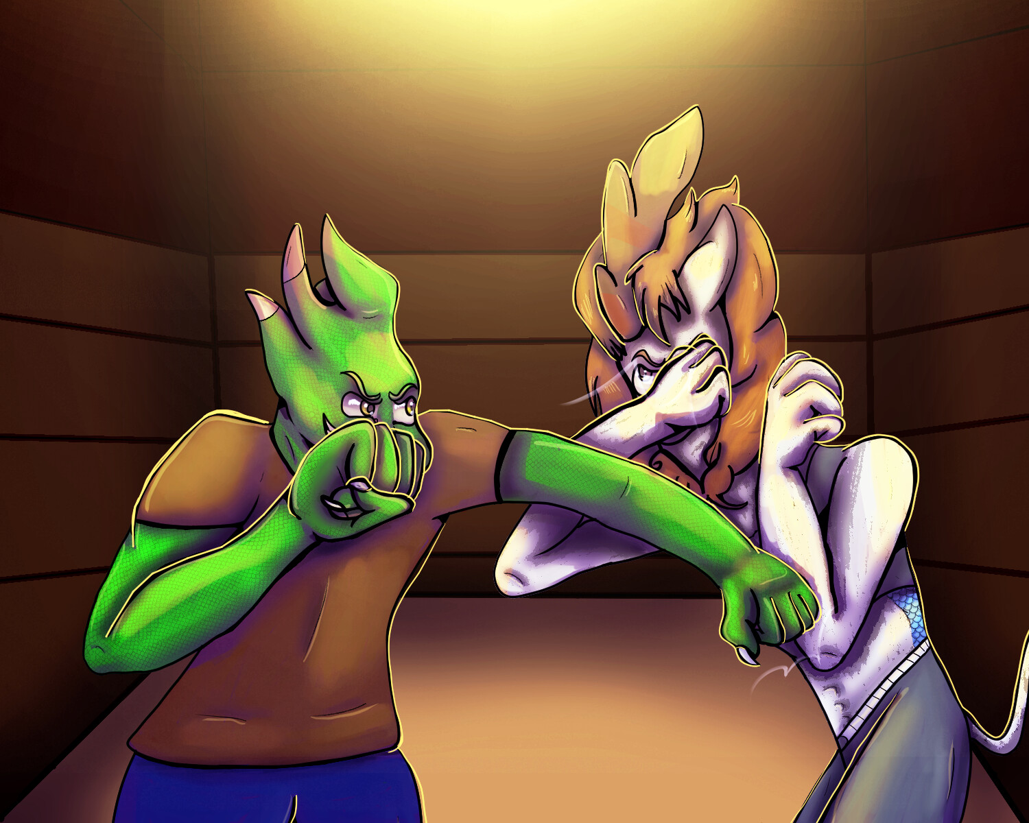 ArtStation - Multiversal Sparring Partners