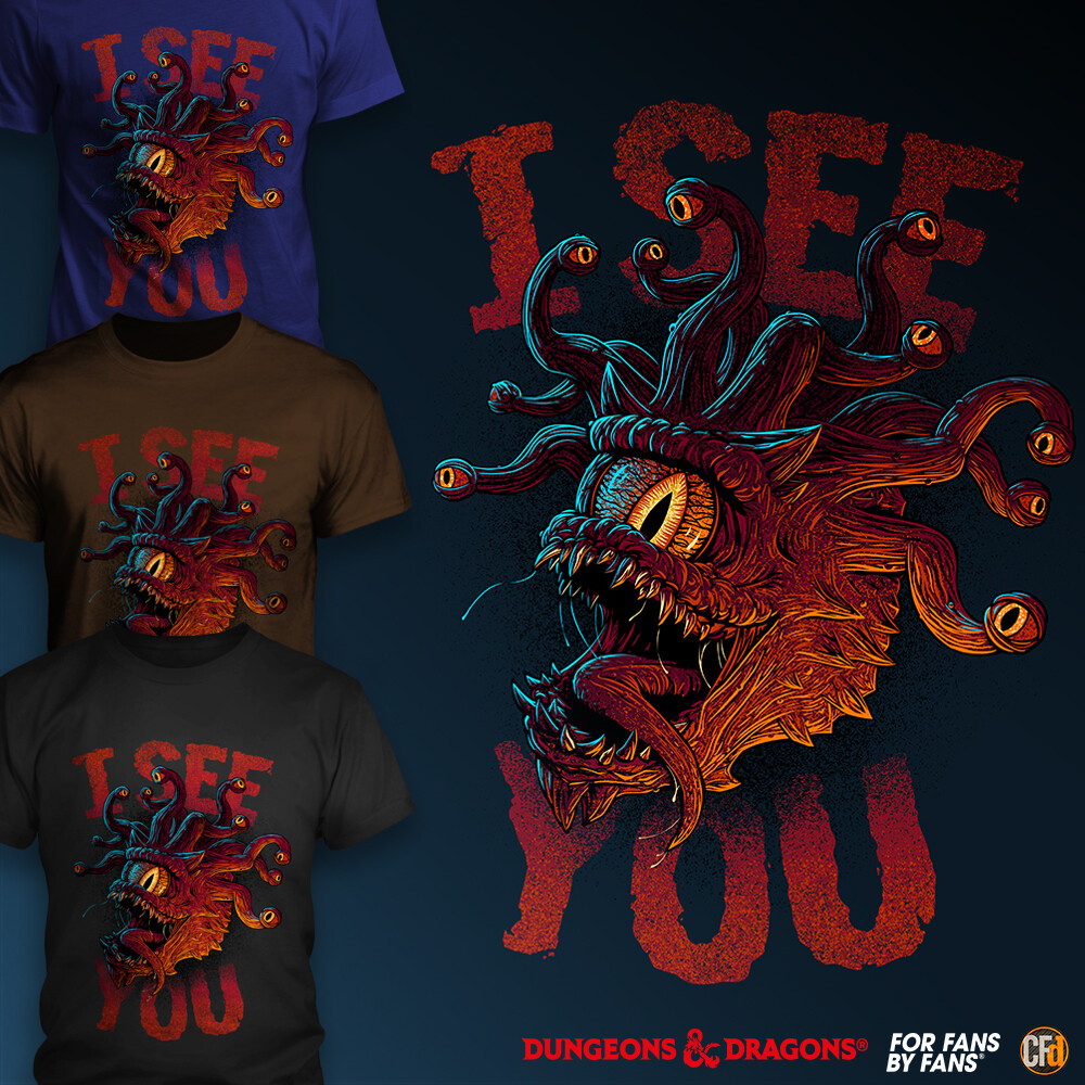 Cory Freeman - Dungeons & Dragons - Licensed Apparel Designs