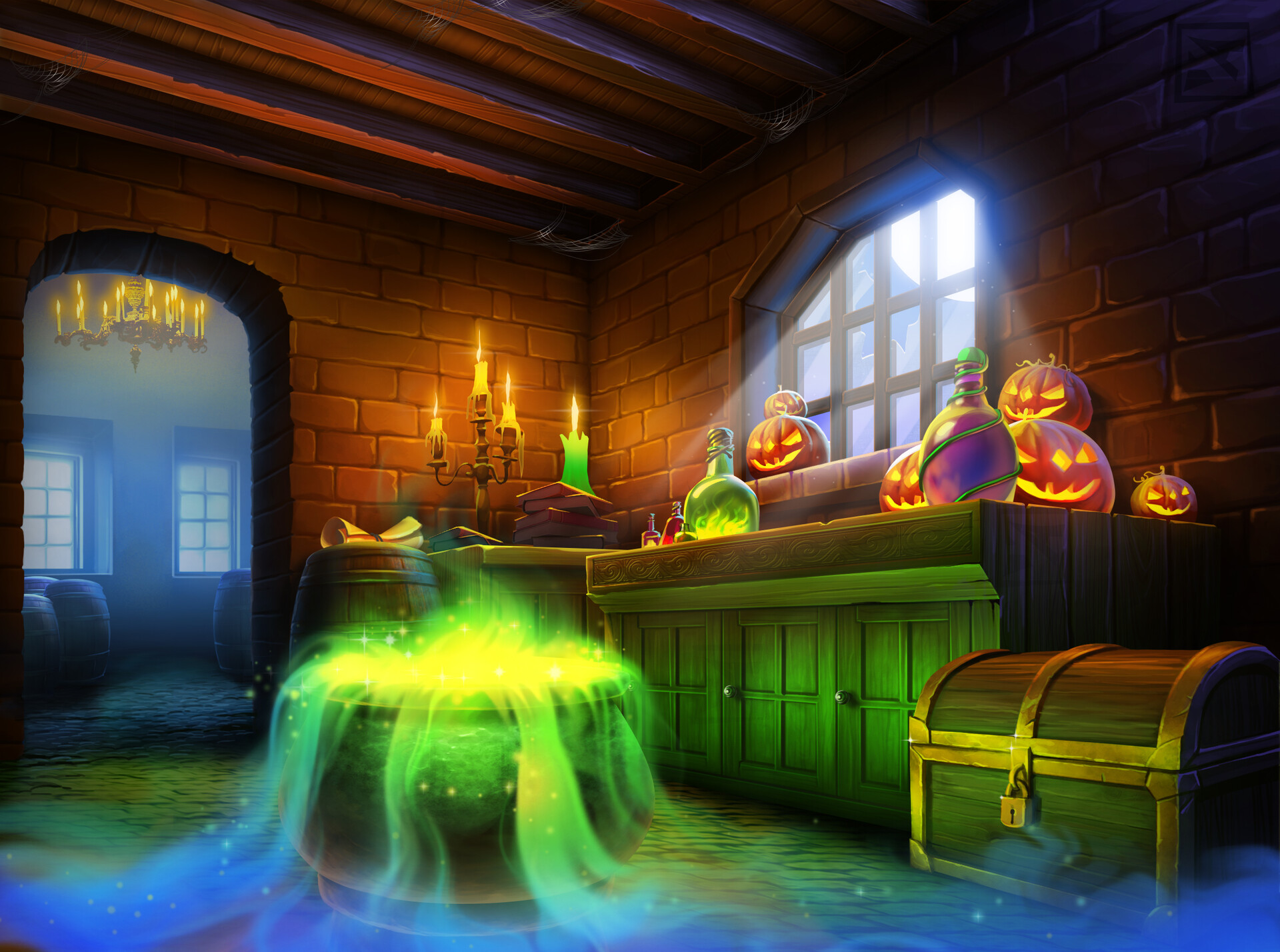 ArtStation - Magical moment...