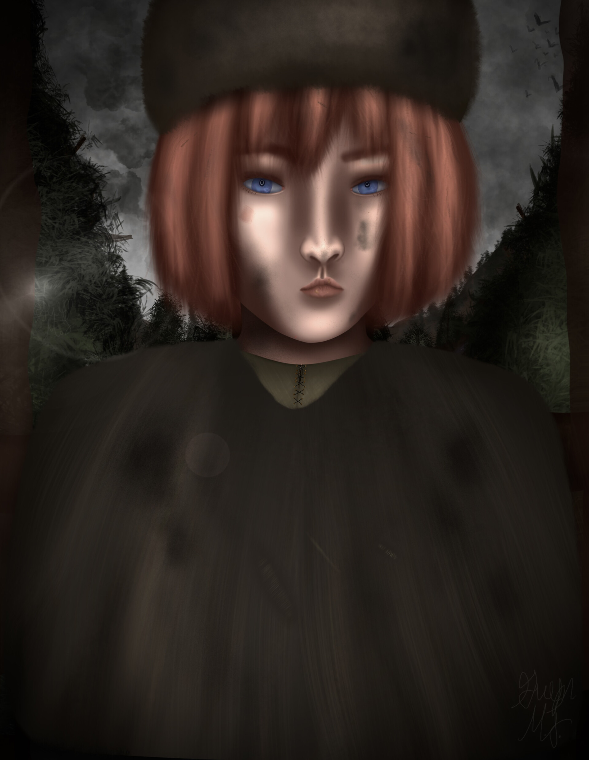 ArtStation - OC Anja Vikhalovia