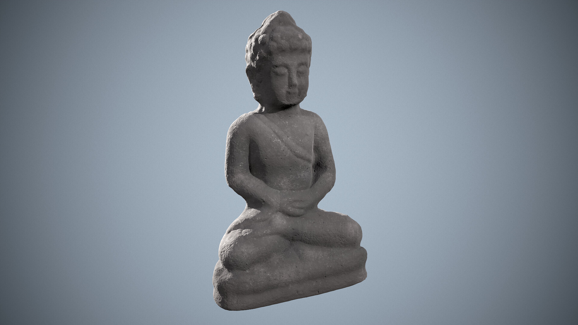 ArtStation - Buddha Statue Scan