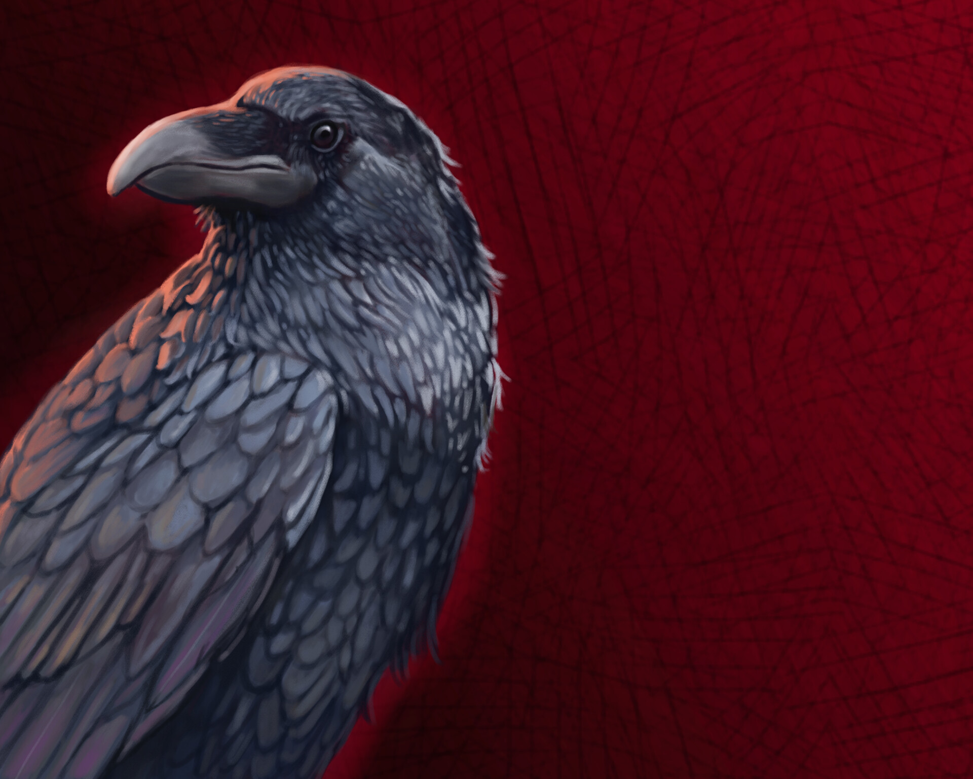 ArtStation - red crow