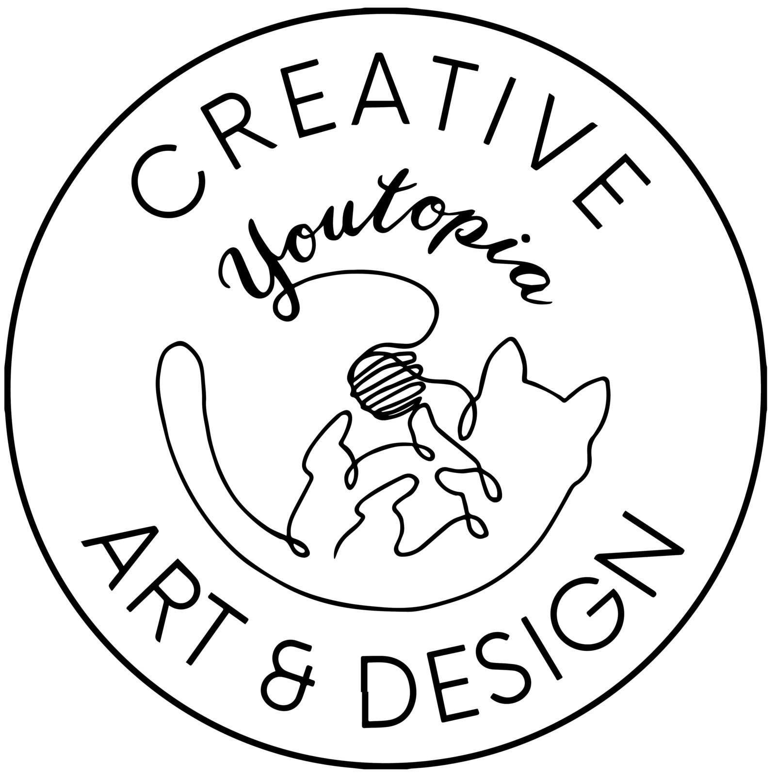 Stefanie Hohn - Creative Youtopia Art & Design - Logo design and mockups