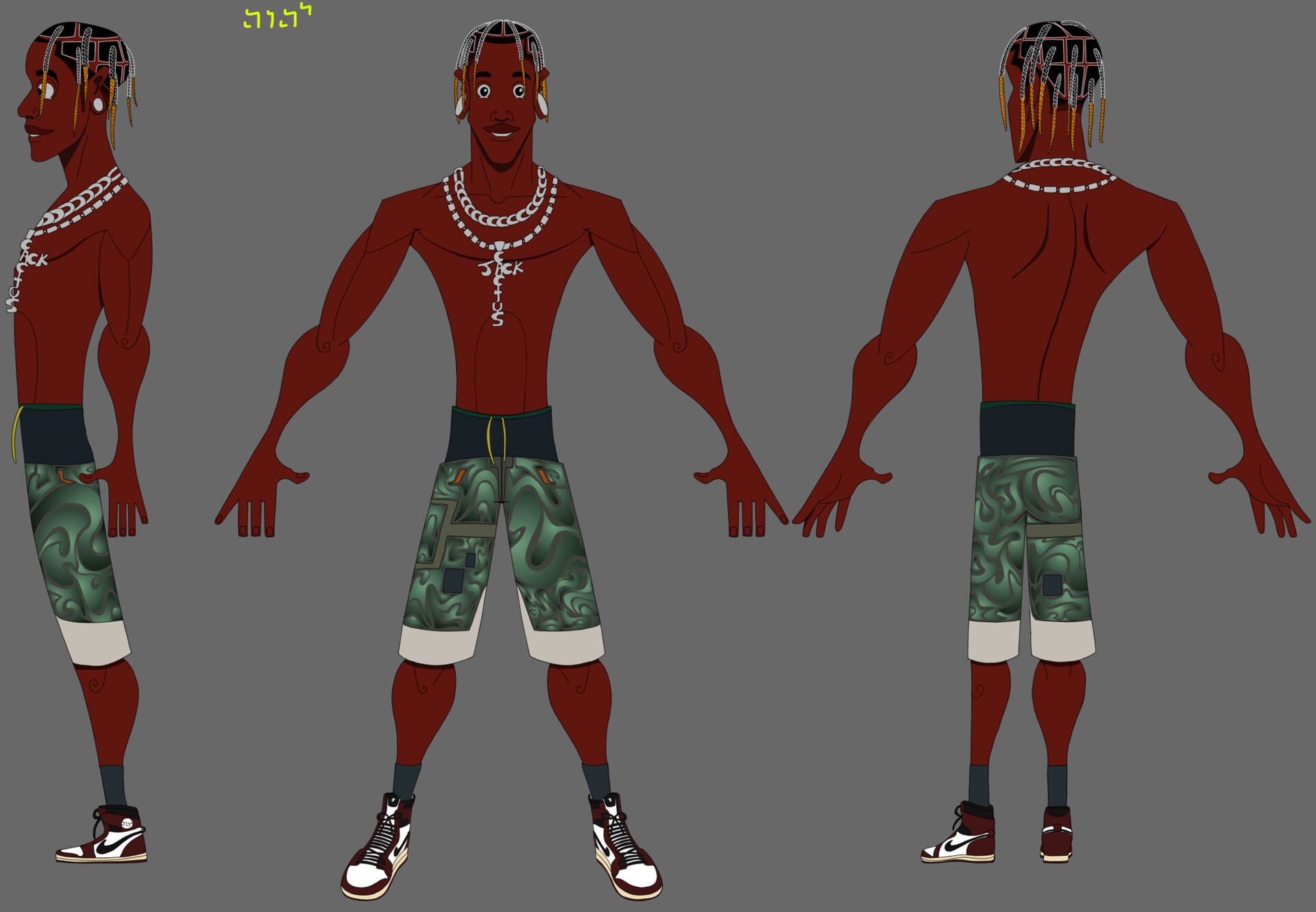 ArtStation - Concept art of Travis Scott