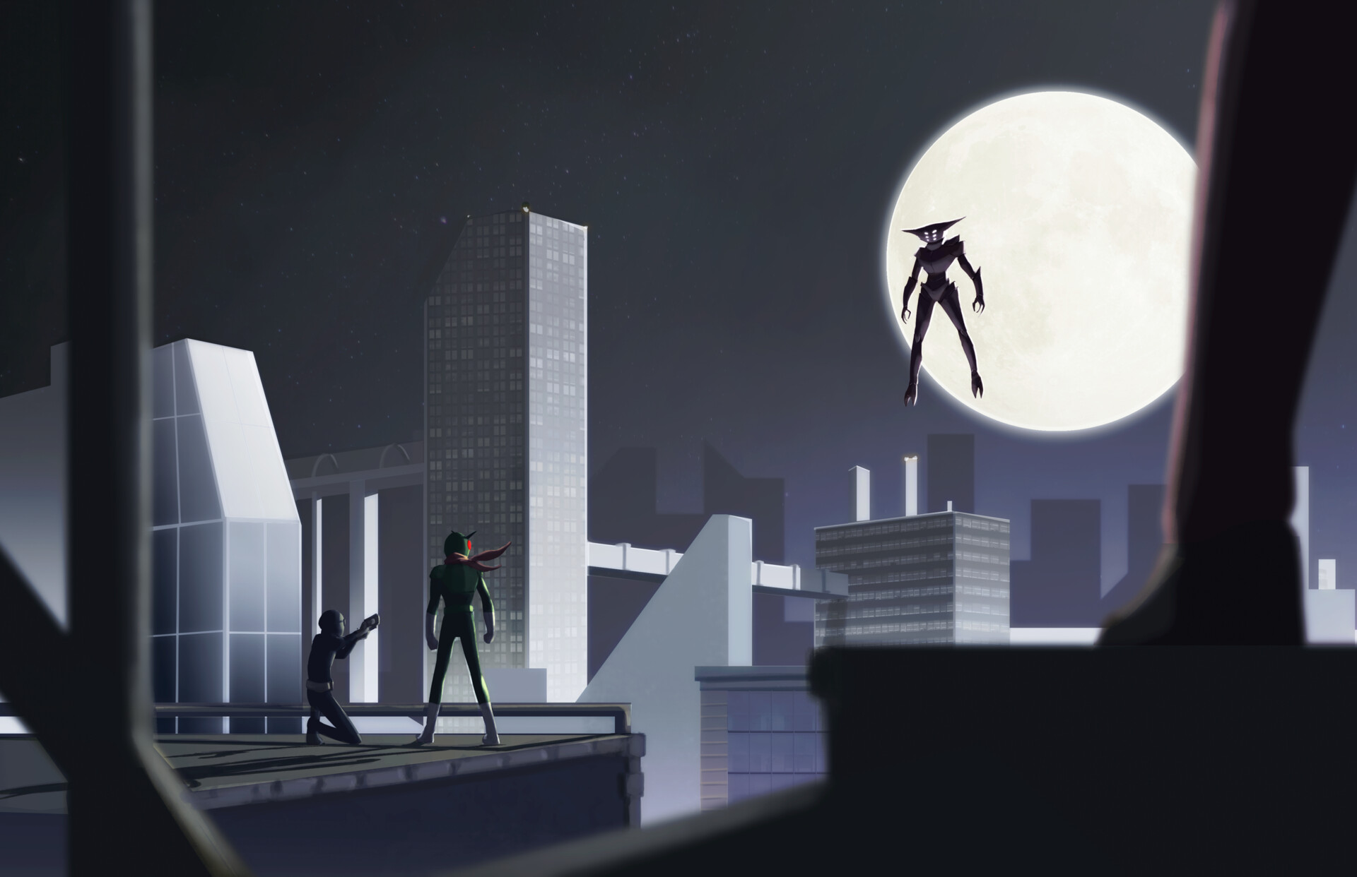 Carlos Nuñez - Rooftop encounter.