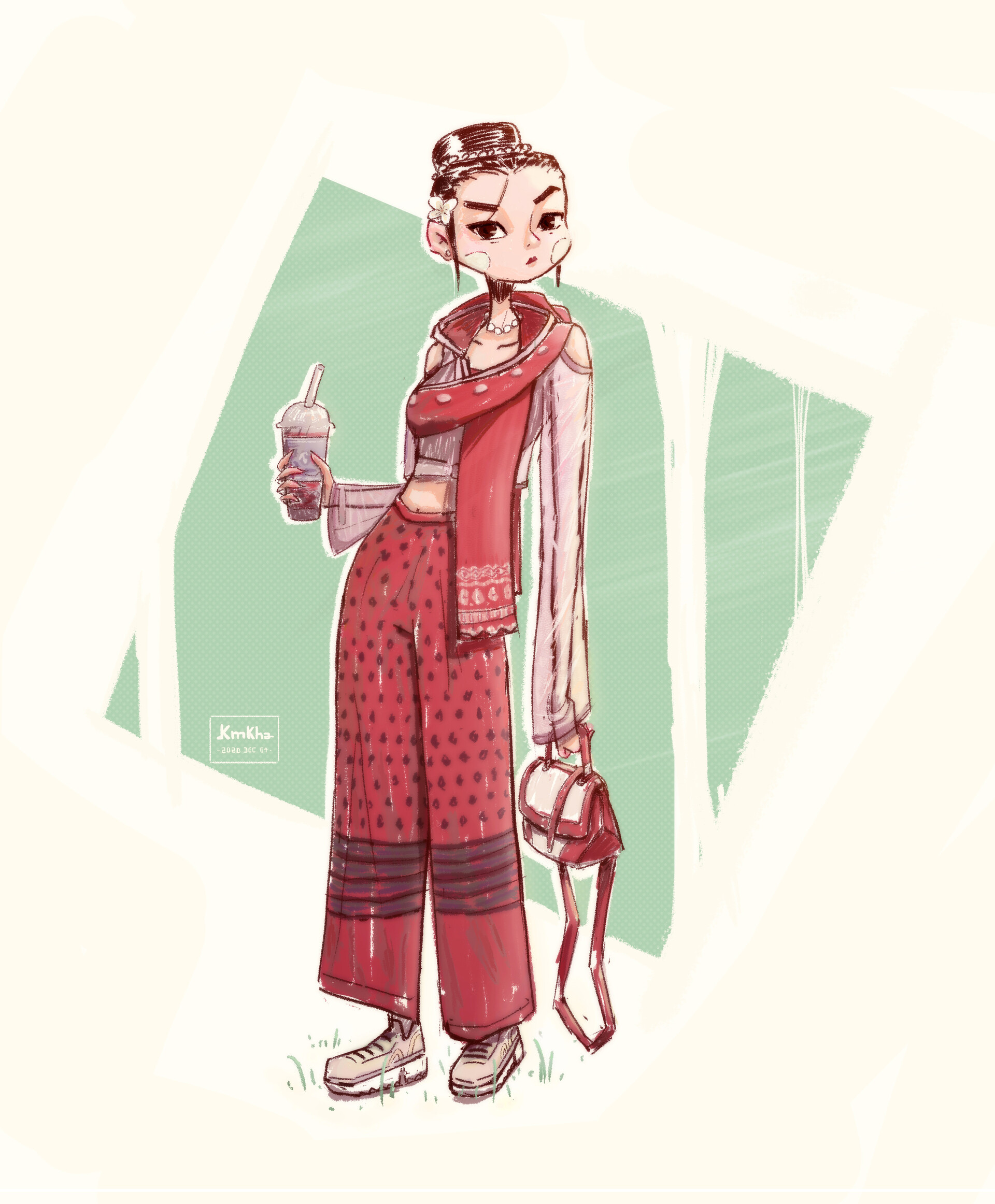 ArtStation - Mon Girl