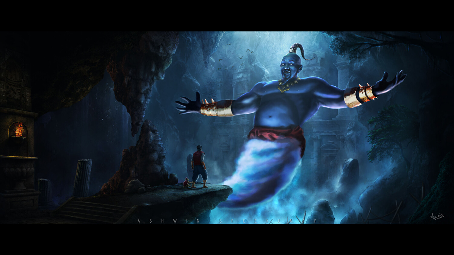 ArtStation - ALADDIN : The Cave of Mysteries