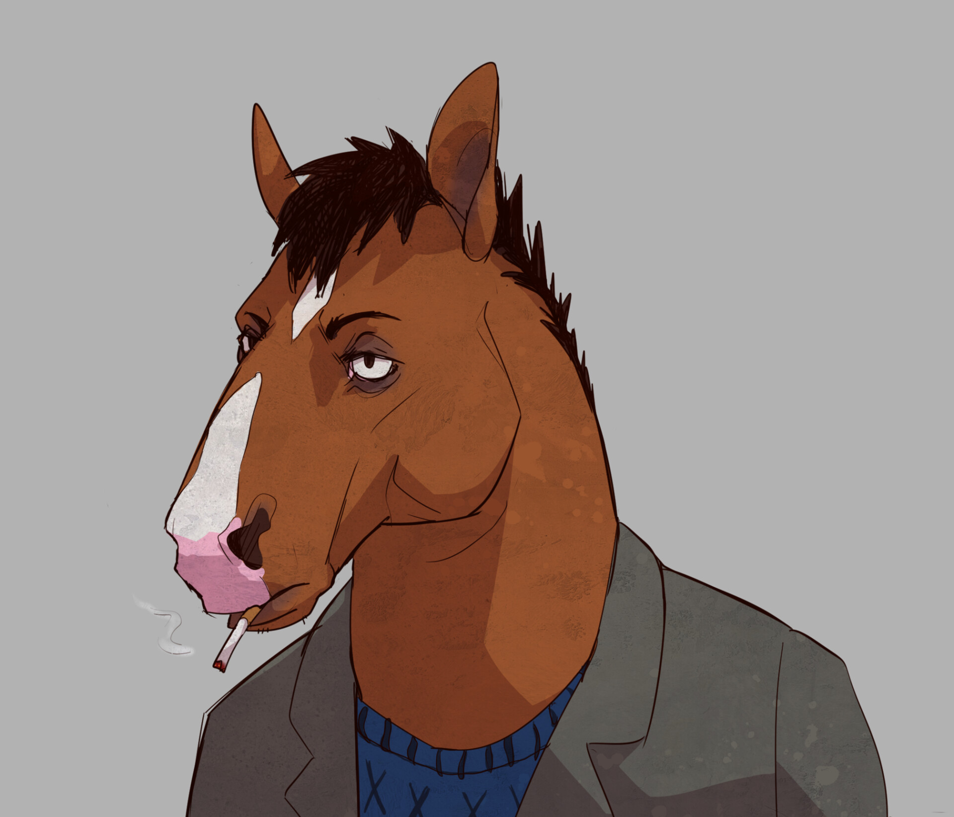 ArtStation - bojack horsed man