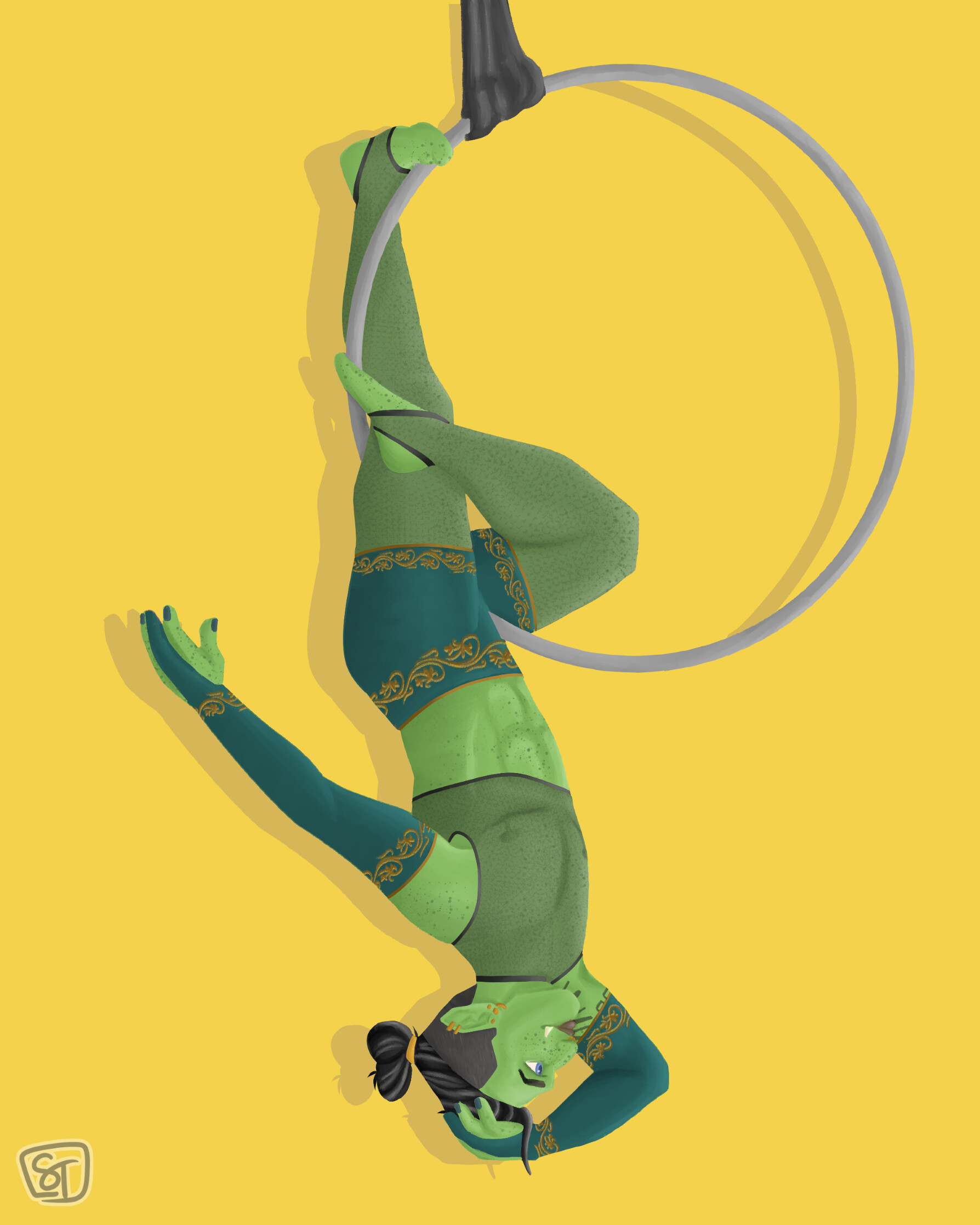 ArtStation - Circus Acrobat