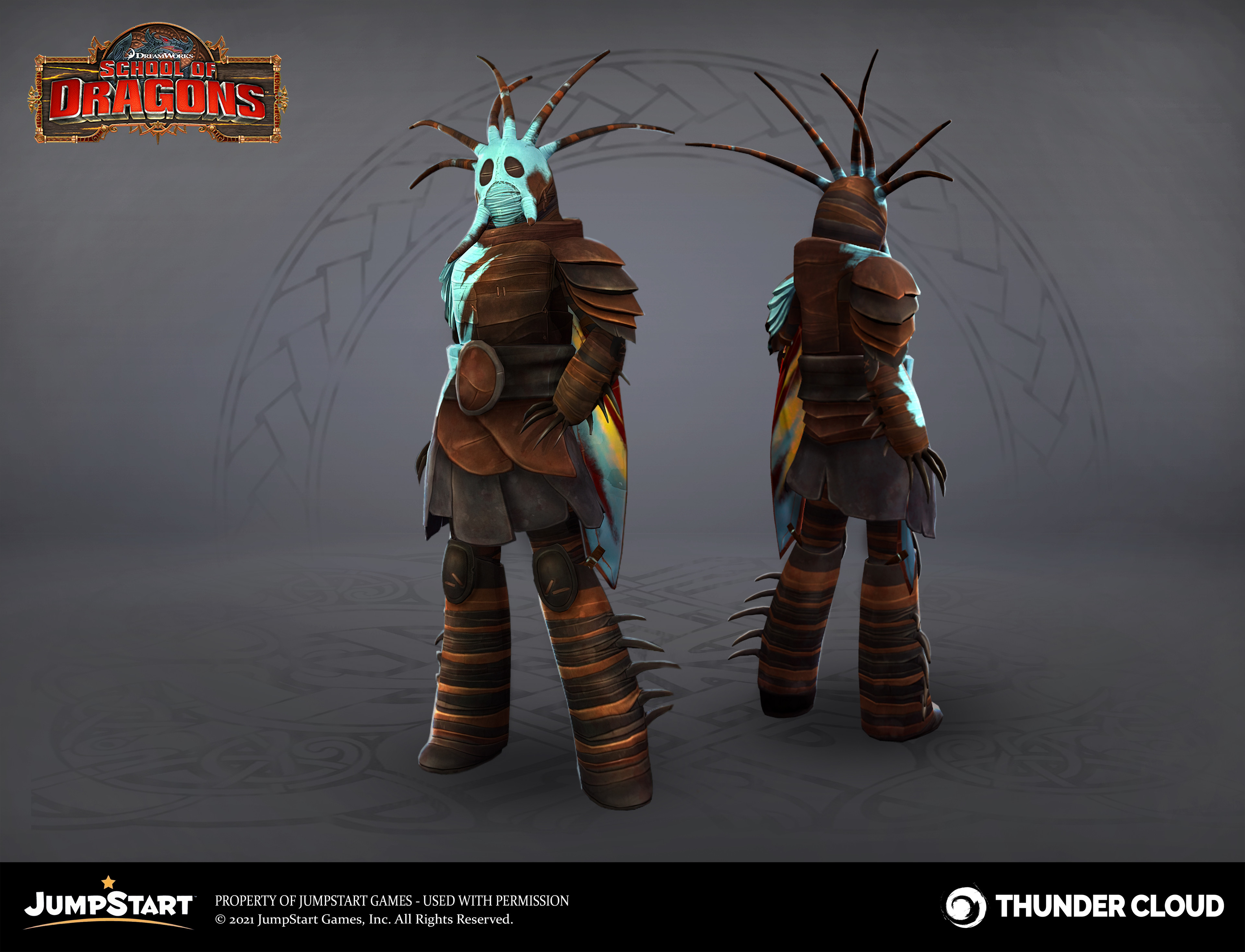 Thunder Cloud Studio - School of Dragons - Slayer Suit Set