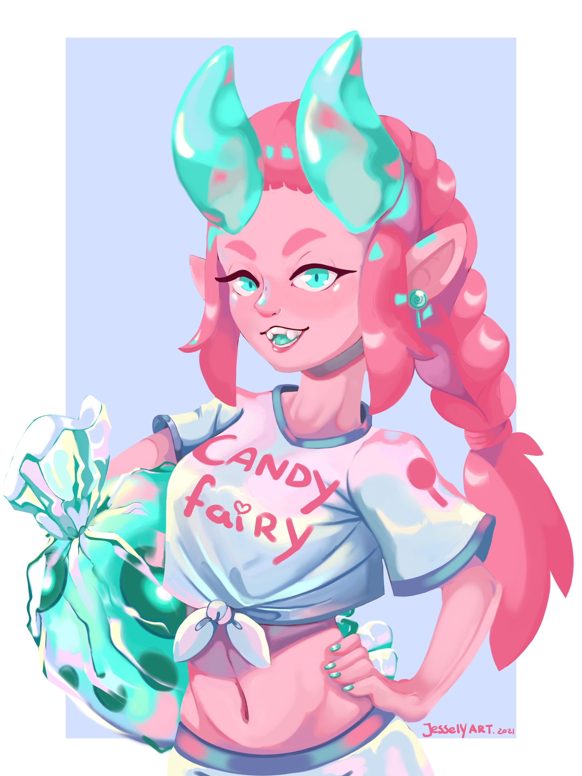 ArtStation - Candy fairy
