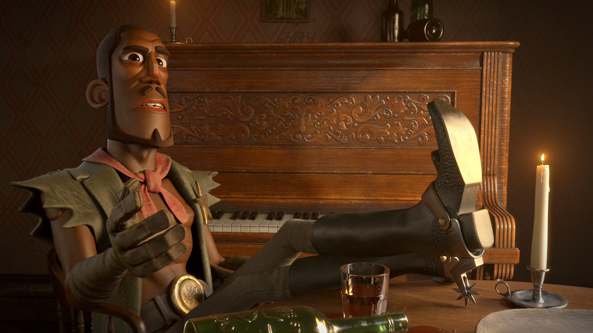 Christopher Hunt - Stylised Sheriff