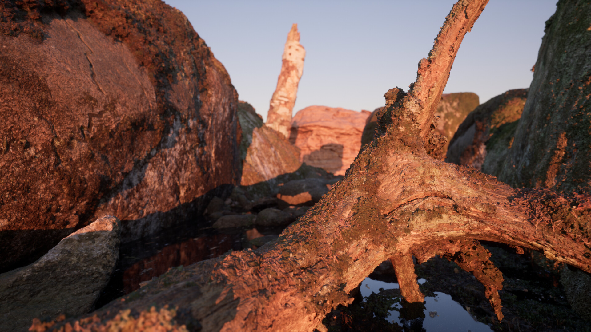 ArtStation - Quick 30 minutes test with Unreal Engine 5. Nanite and ...