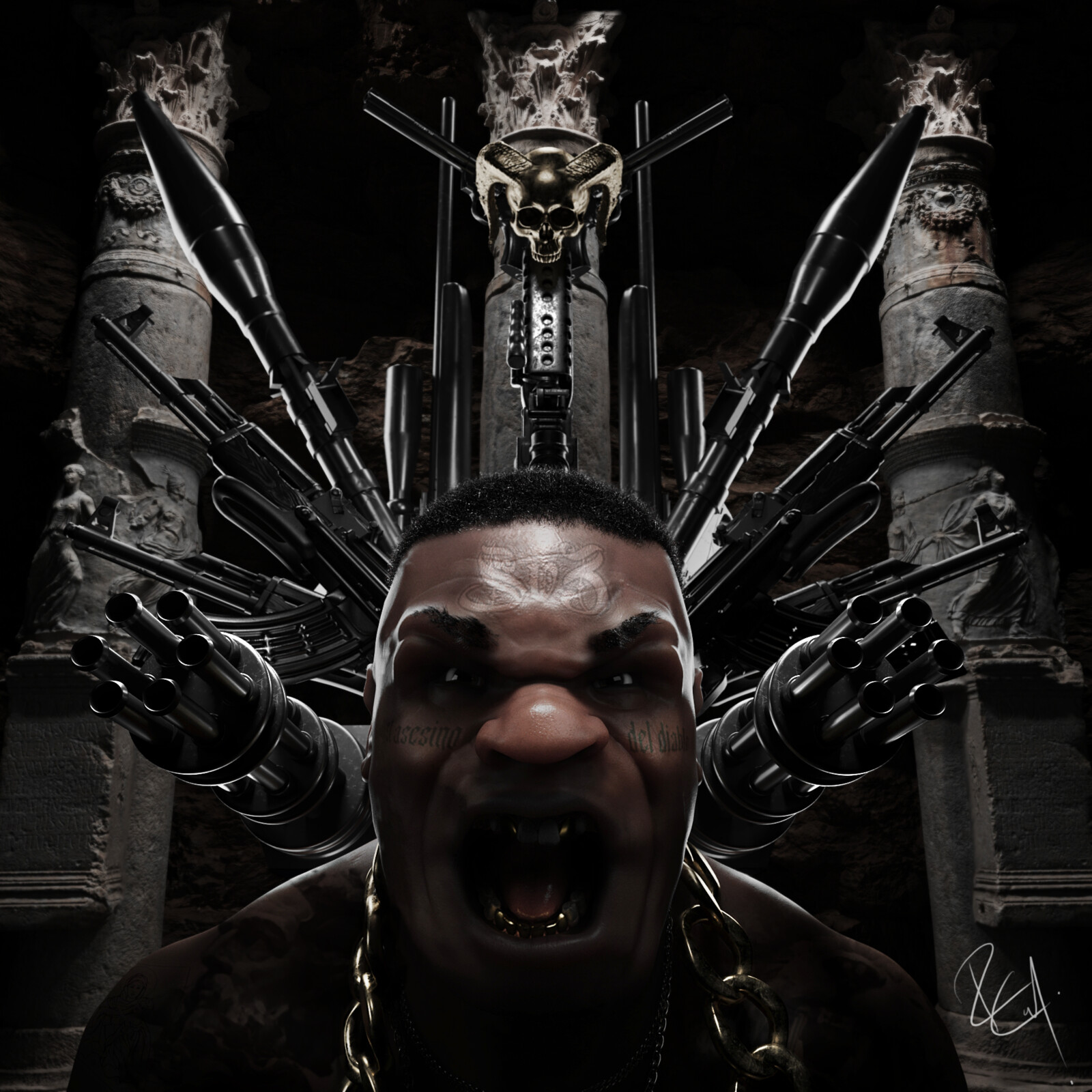 Richard Cull - Warlord Character concept