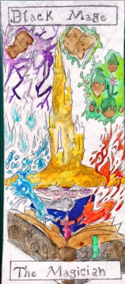 ArtStation - black mage